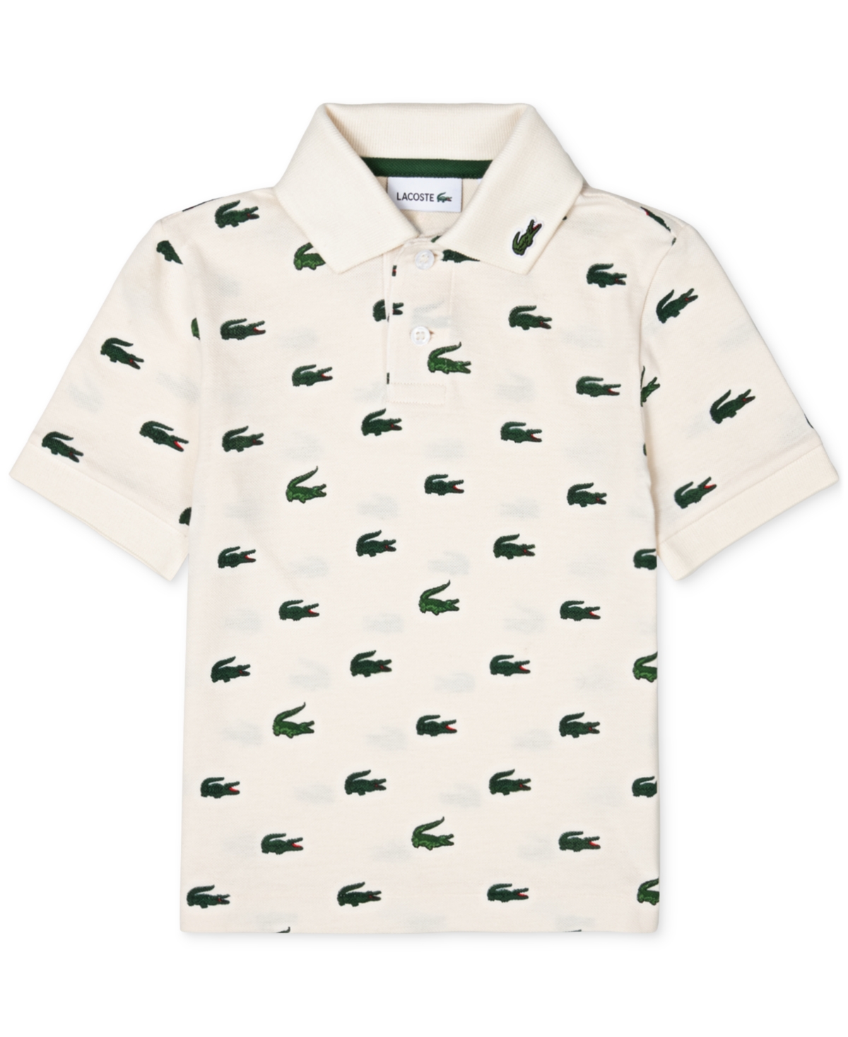 Click here for Lacoste Big Boys Mini Icon Cotton Pique Polo Shirt... prices