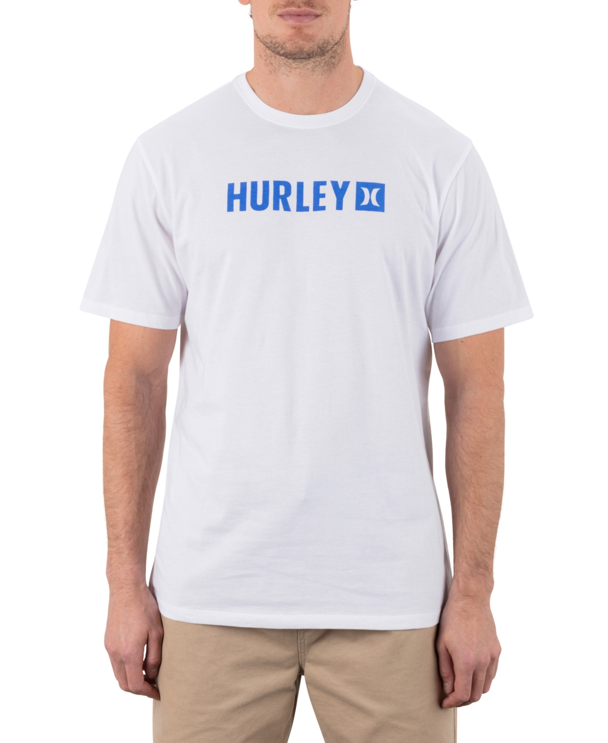 Click here for Hurley Mens Box Short Sleeve T-Shirt - White prices