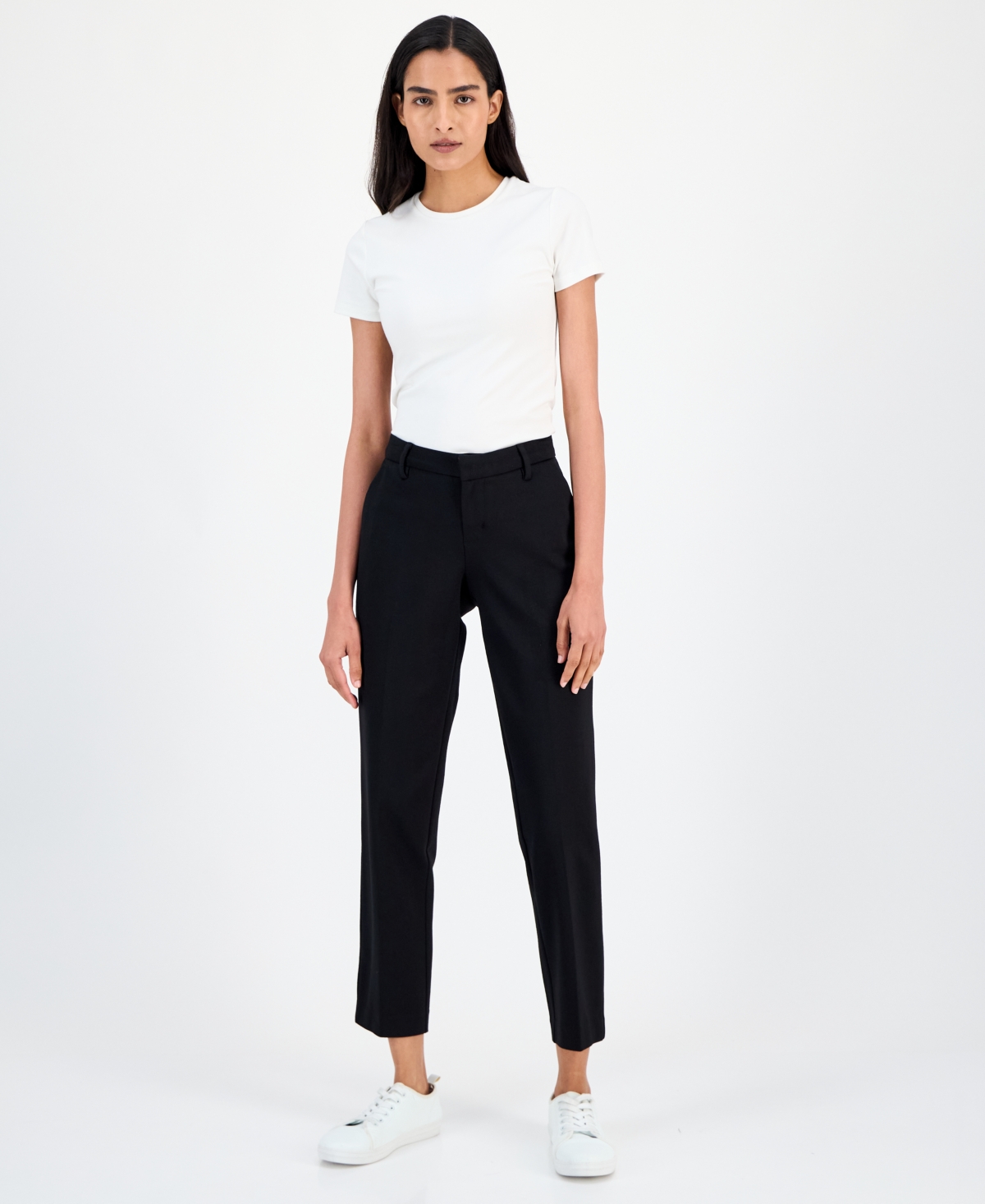 Click here for Nautica Jeans Womens Ponte Pants - Black prices