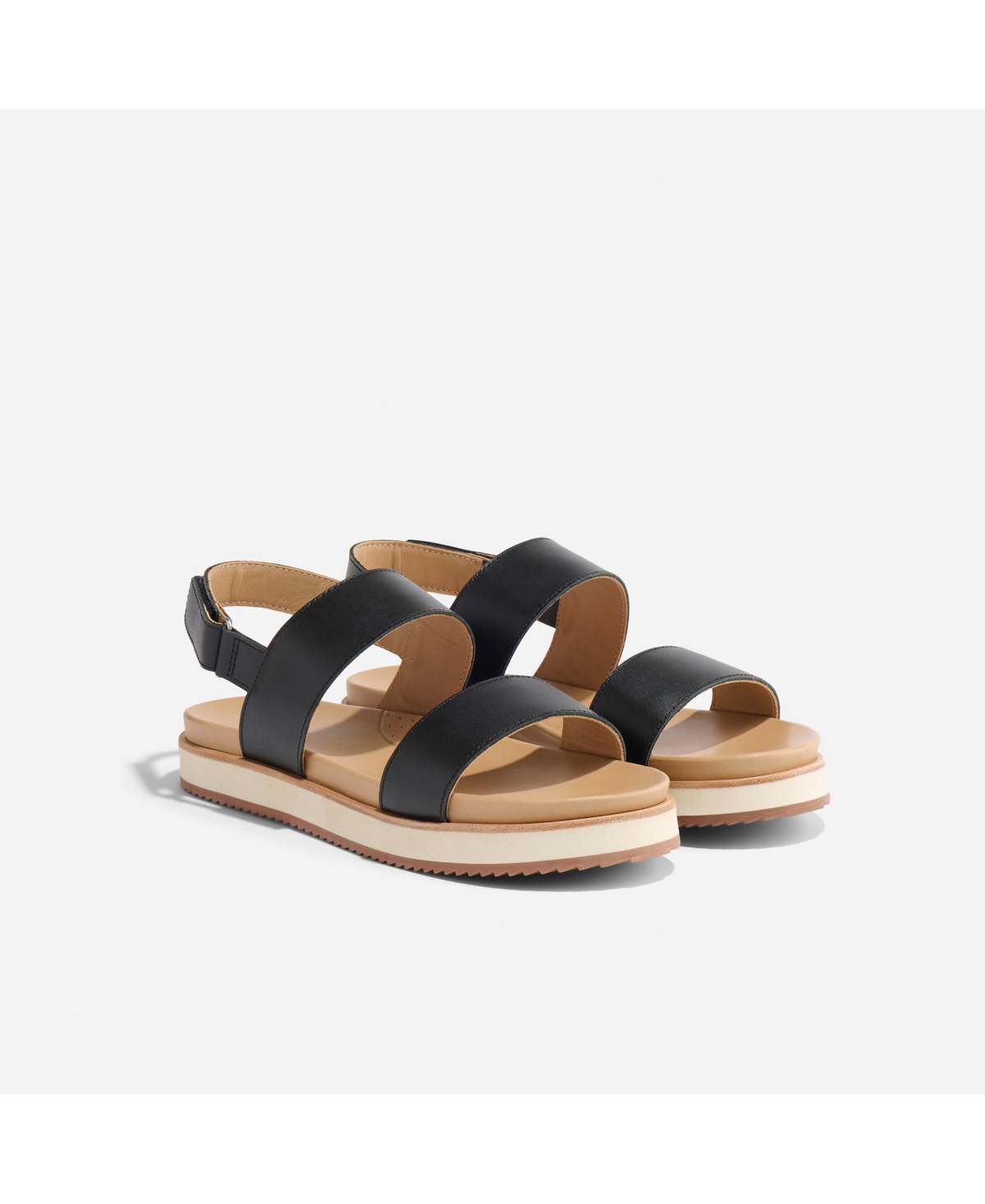 Click here for Go-To Flatform Sandal - Black prices