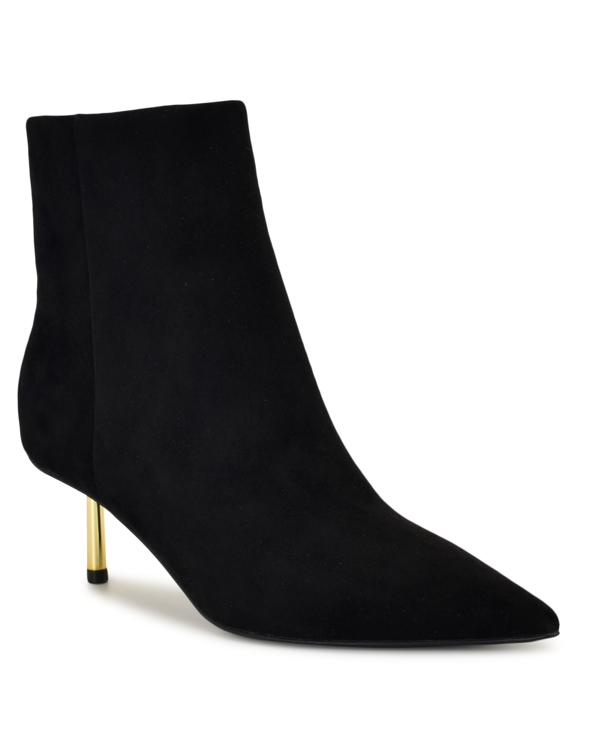 Click here for Nine West Womens Hamesa Pointy Toe Kitten Heel Boo... prices