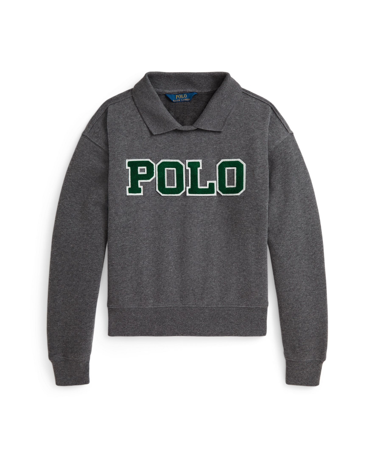 Click here for Polo Ralph Lauren Big Girls Logo Fleece Polo Sweat... prices