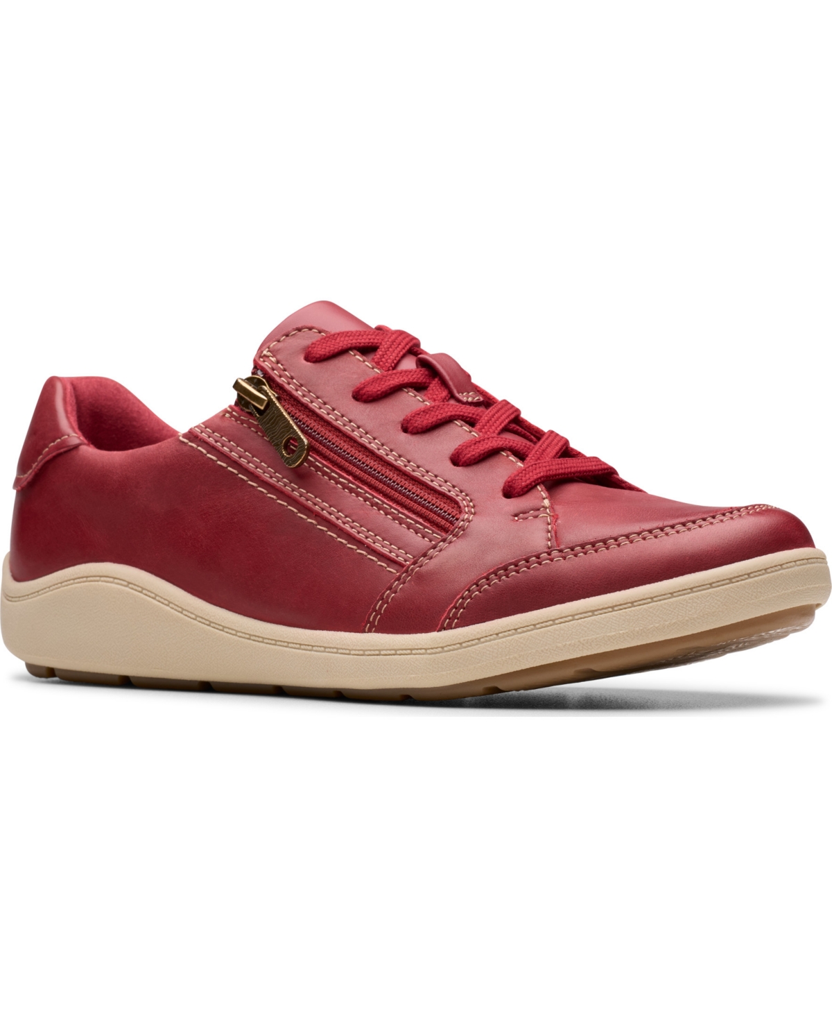 Click here for Clarks Womens Bryianne Bayla Round Toe Sneakers -... prices