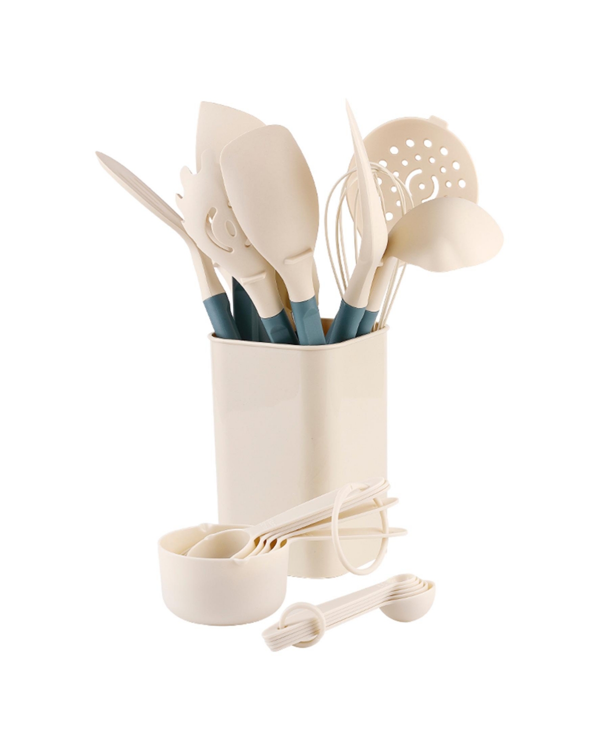 Click here for 21-Piece Silicone Kitchen Utensil Set with Holder... prices