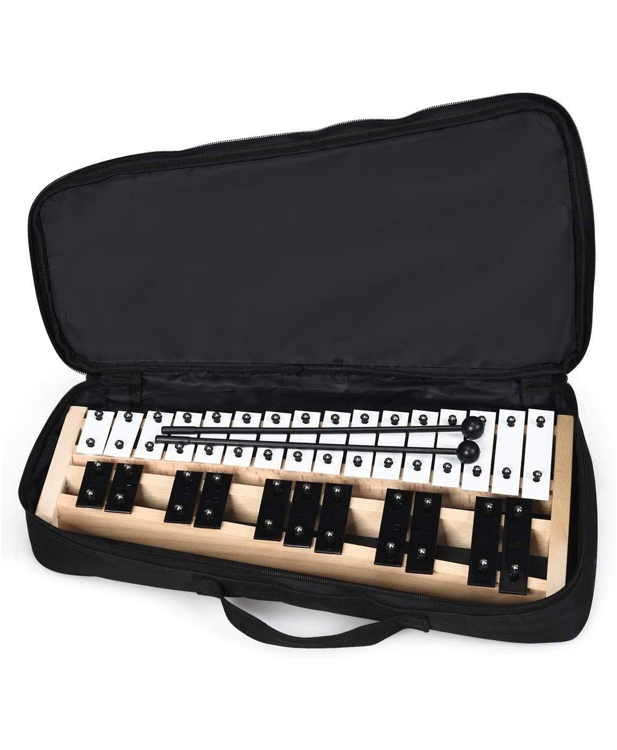 Click here for Mecale 27 Note Glockenspiel Xylophone with 2 Rubbe... prices