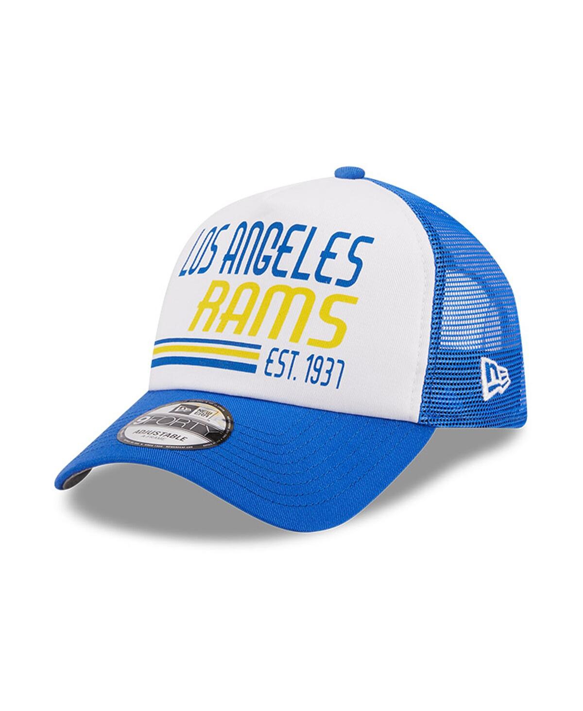 Click here for New Era Mens White/Royal Los Angeles Rams Stacked... prices