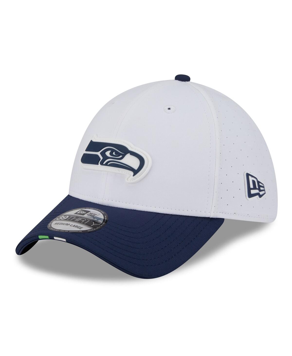 Click here for New Era Mens White/College Navy Seattle Seahawks 2... prices