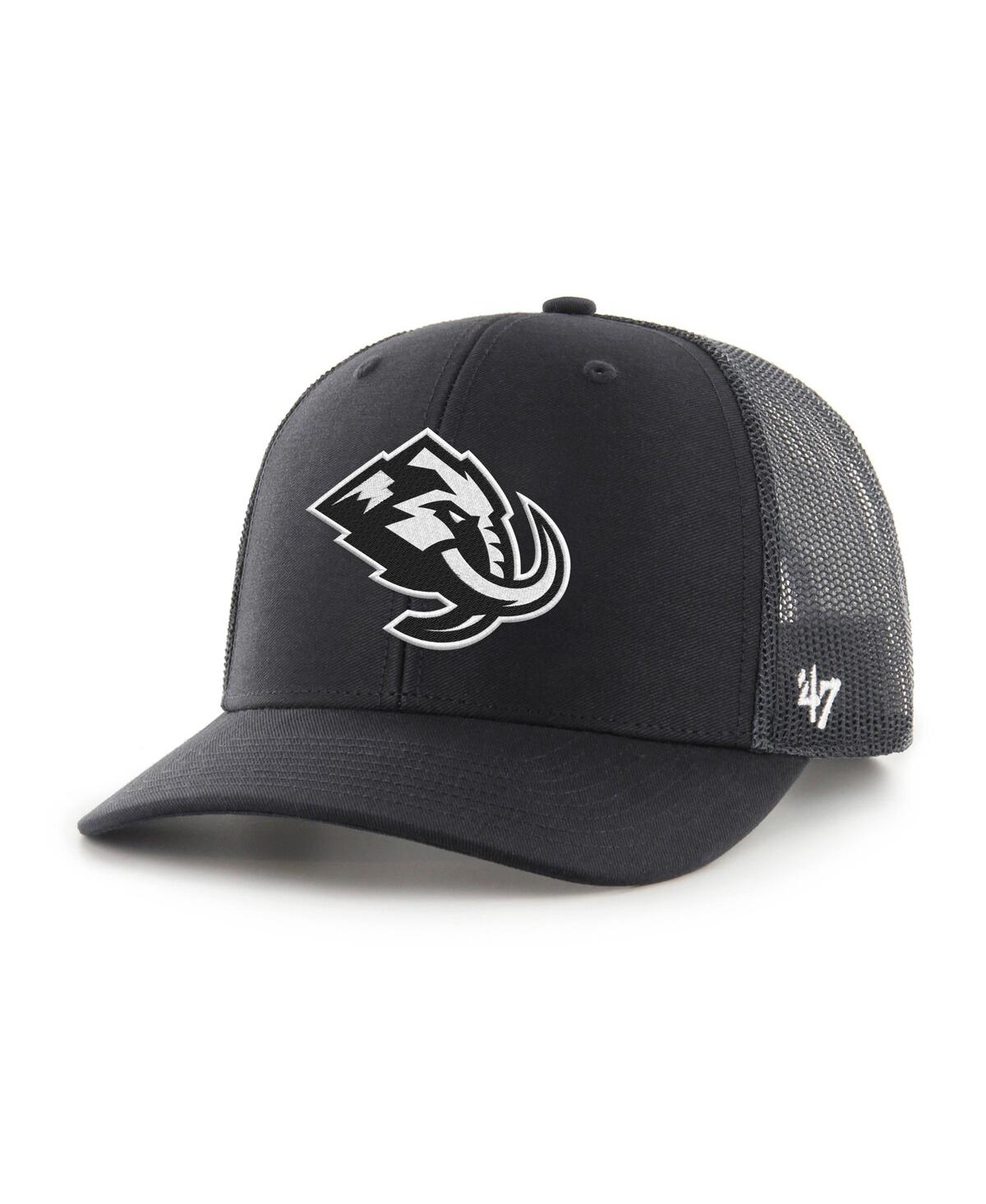 Click here for 47 Brand Mens Black Utah Mammoth Trucker Adjustabl... prices