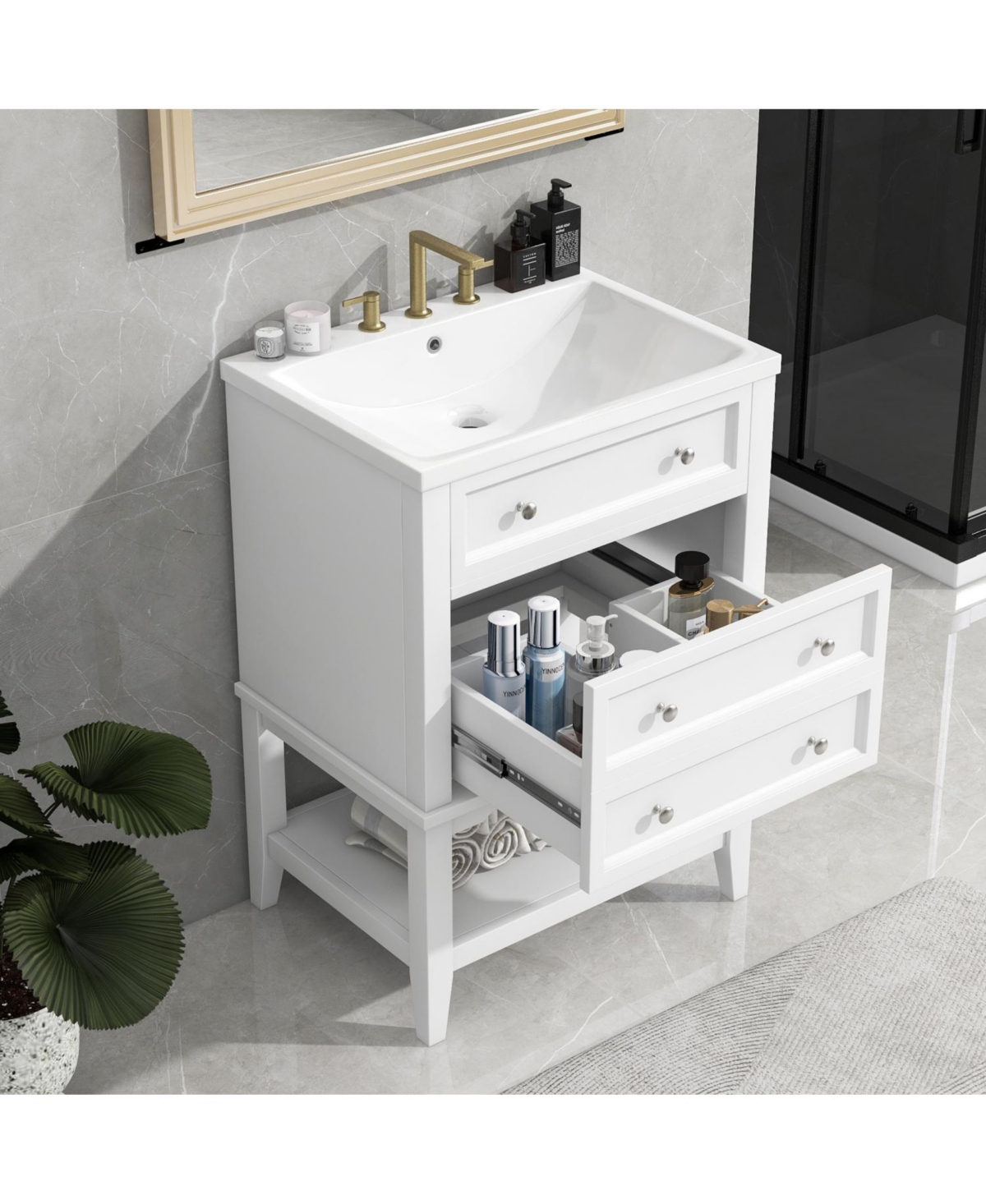 Click here for Streamdale Furniture 24" Bathroom Vanity with... prices