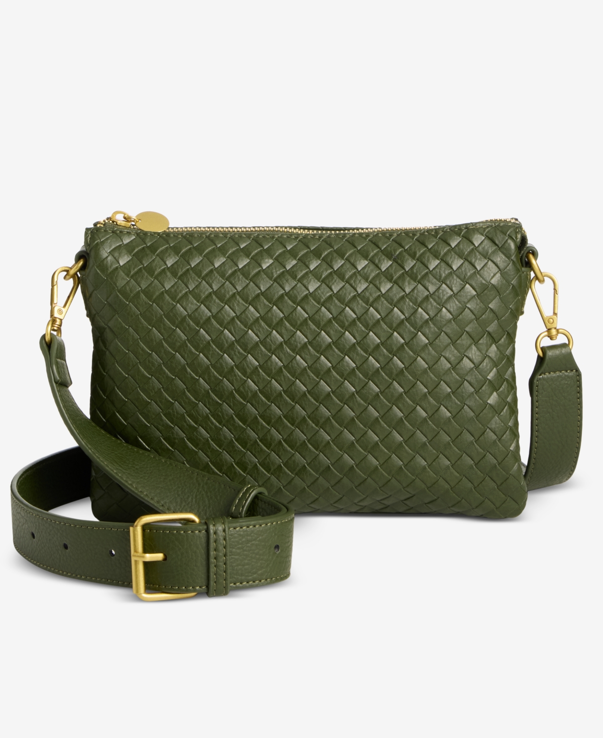 Click here for Style & Co Small Woven Double Compartment Crossbod... prices