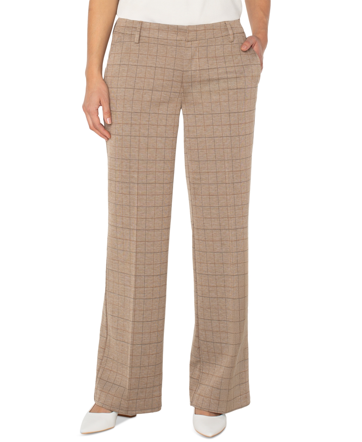 Click here for Liverpool Los Angeles Womens Kelsey Wide-Leg Trous... prices