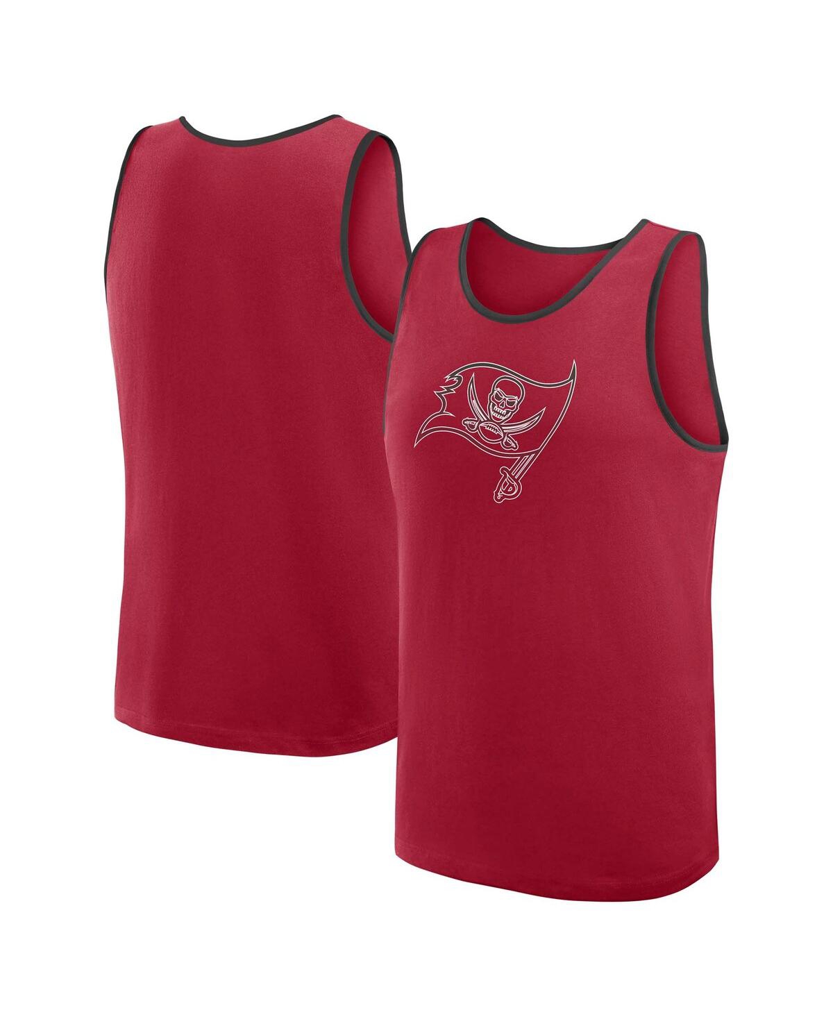 Click here for Logo Athletic Mens Red Tampa Bay Buccaneers Unmatc... prices