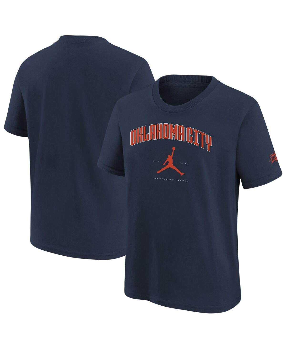 Click here for Jordan Big Boys and Girls Navy Oklahoma City Thund... prices