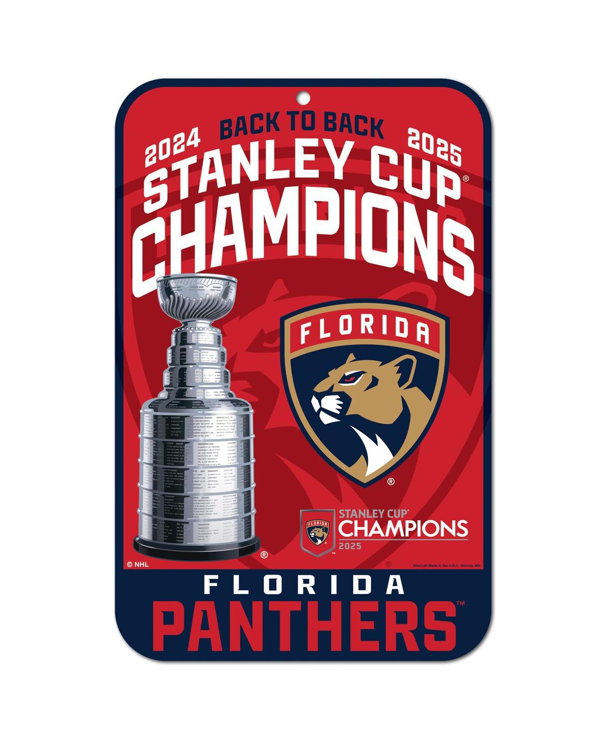 Click here for Wincraft Florida Panthers 2025 Stanley Cup Champio... prices