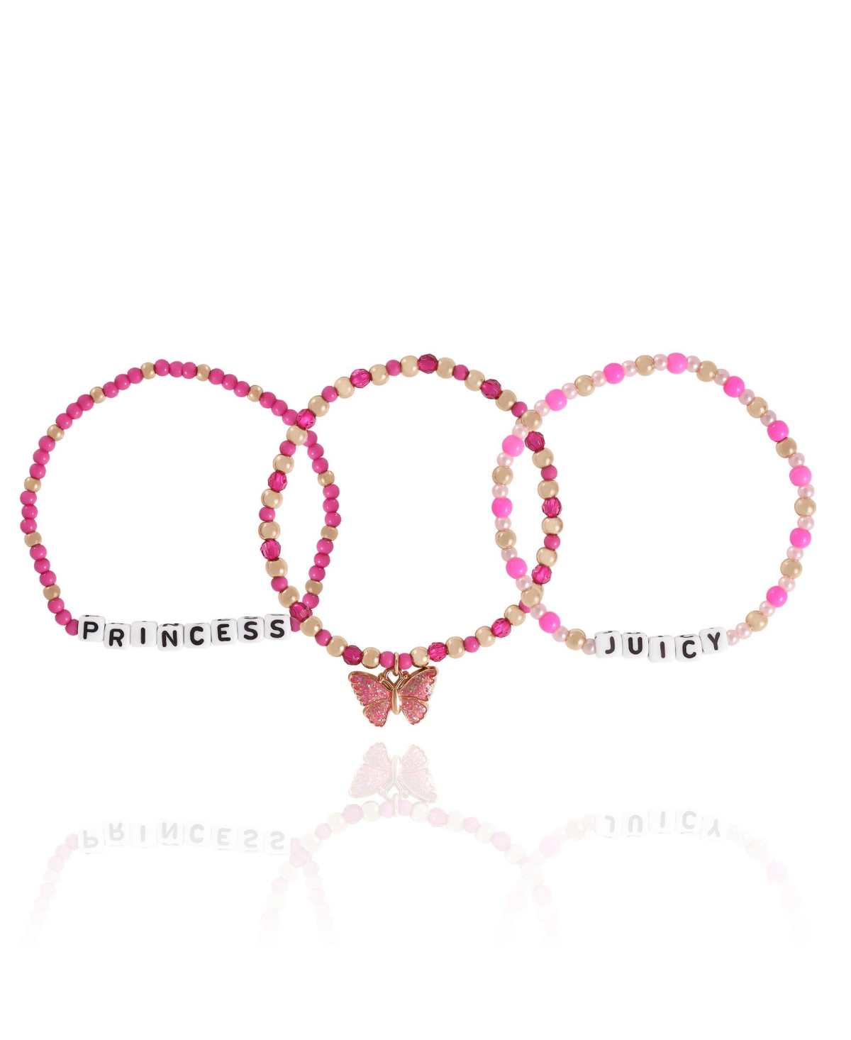Click here for Juicy Couture Kids Juicy Pink Butterfly Beaded Jew... prices