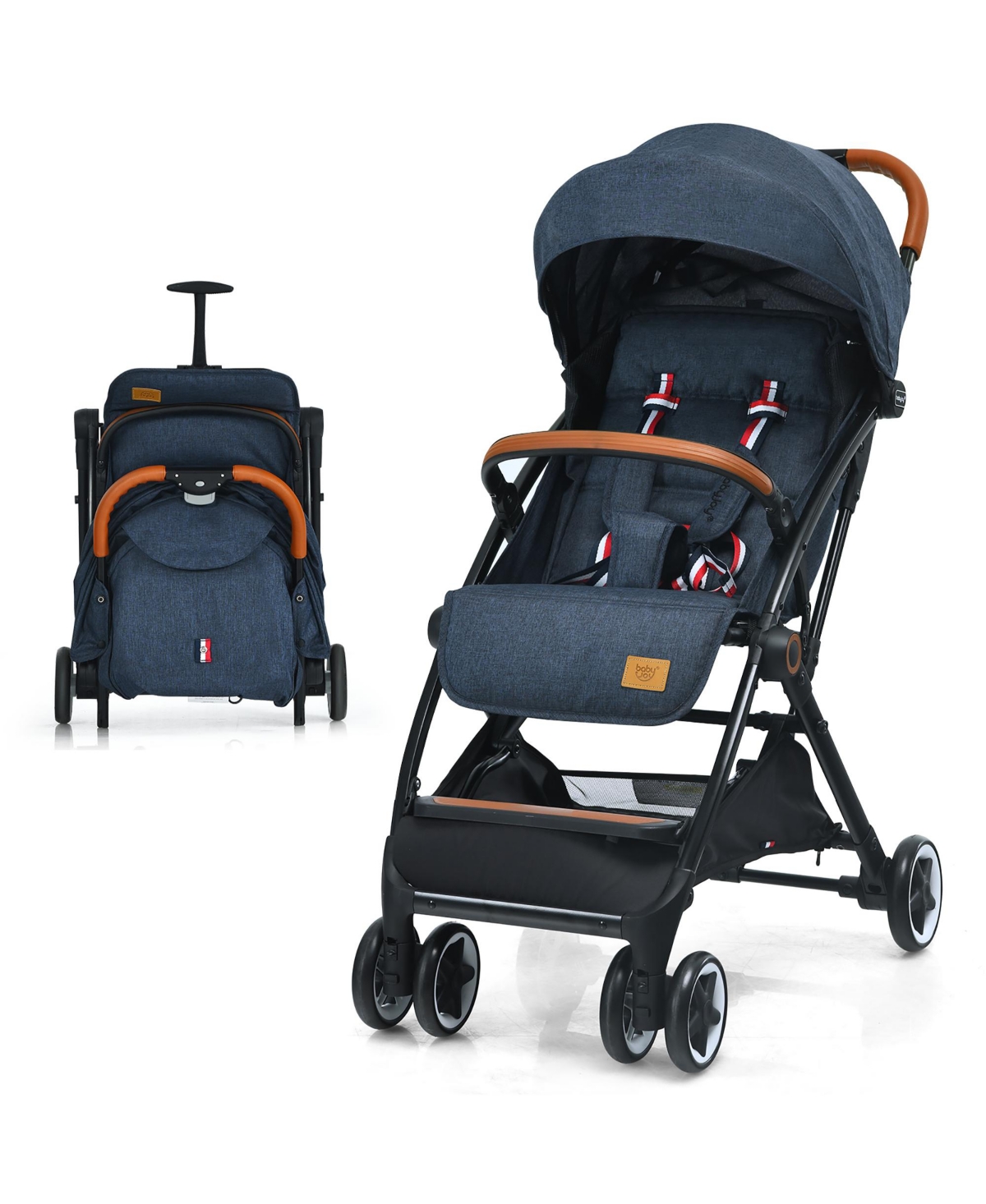 Click here for Costway Lightweight Stroller Aluminium Frame with... prices