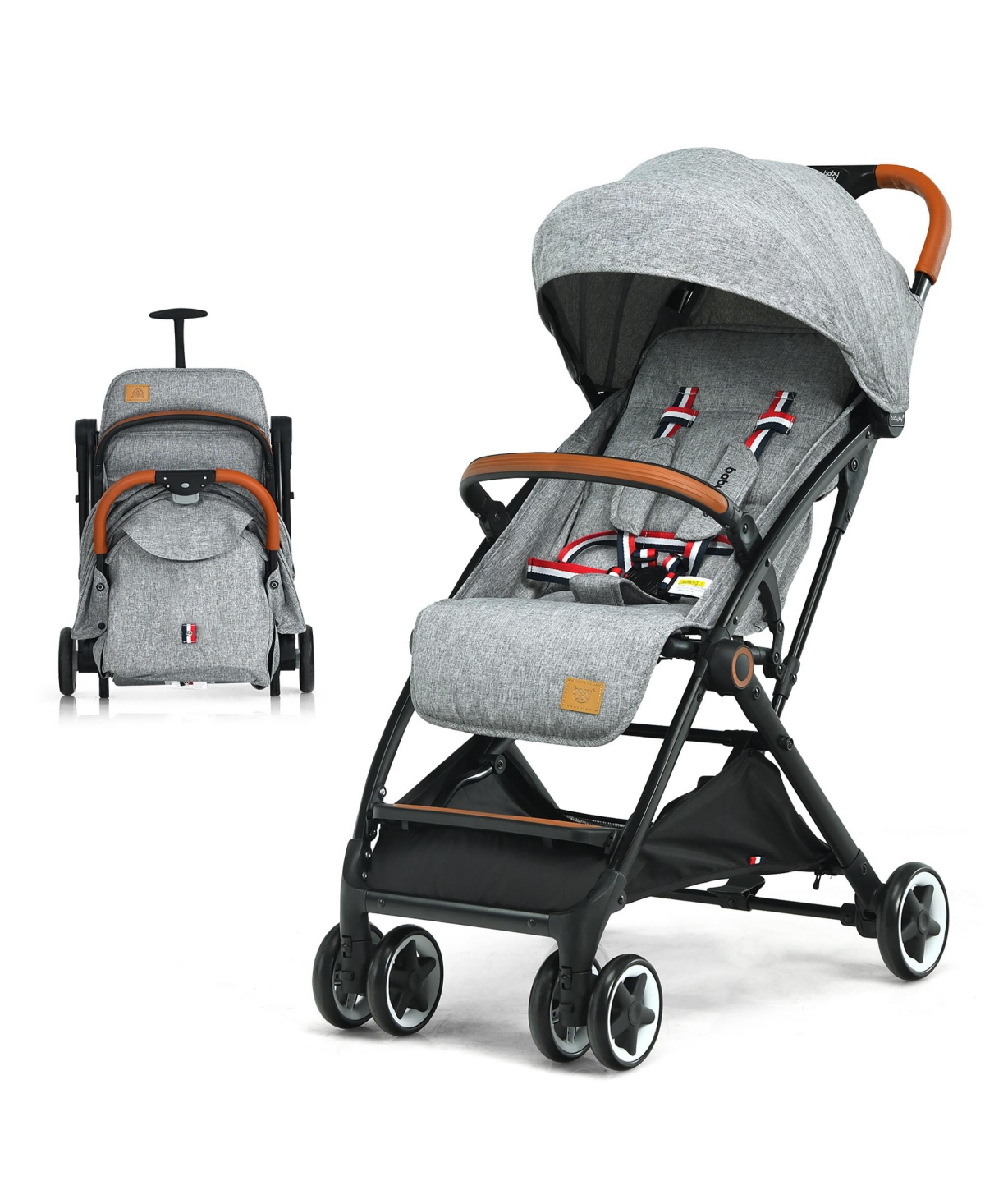 Click here for Costway Lightweight Stroller Aluminium Frame with... prices