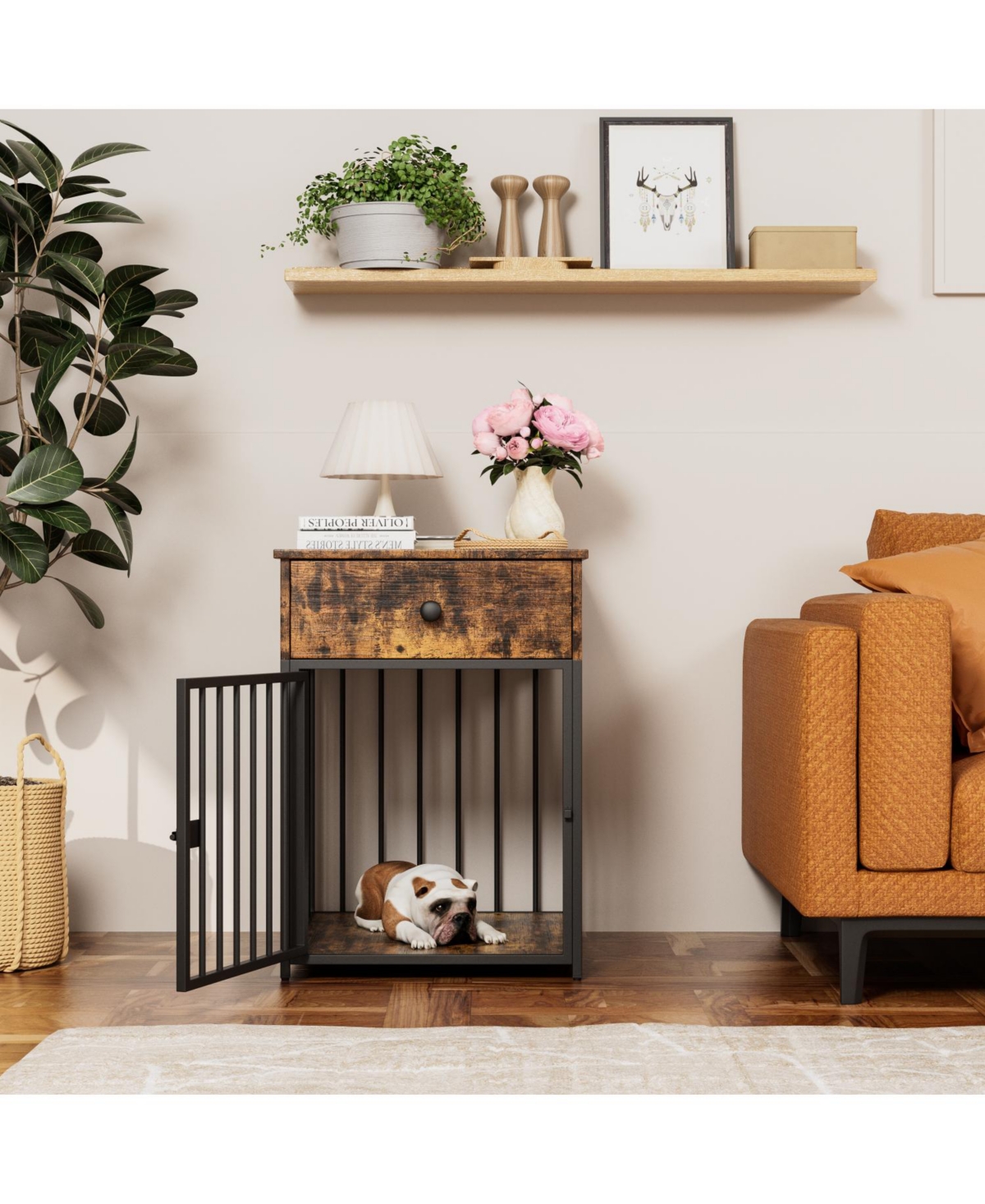 Click here for Streamdale Furniture Dog Crate Furniture with Draw... prices