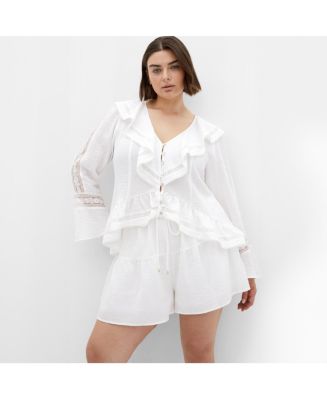 CITY CHIC Plus Size Sara Top - Macy's