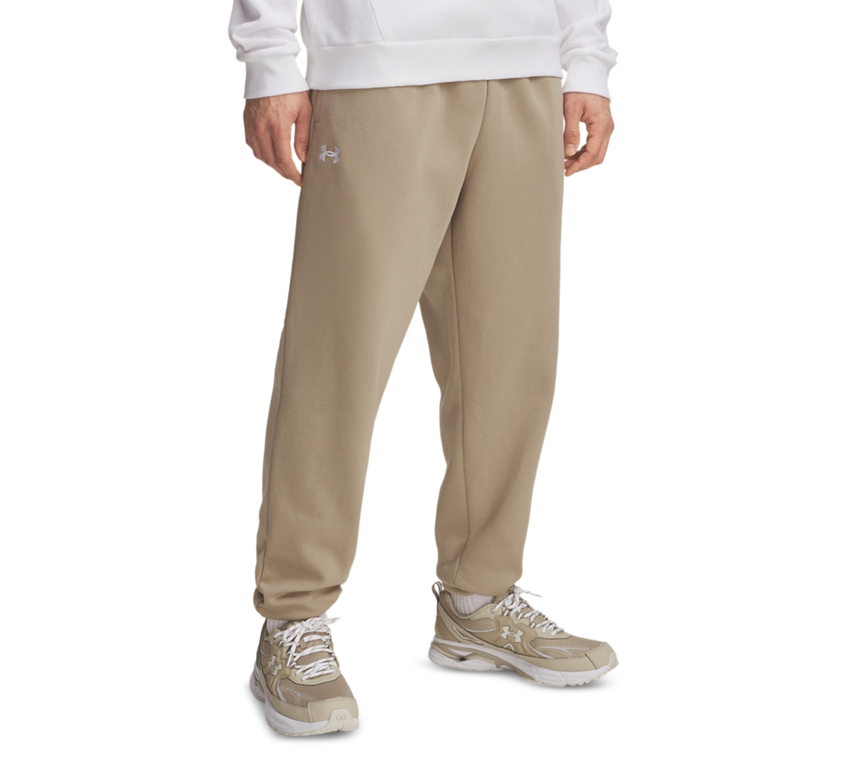 Click here for Under Armour Mens Rival Fleece Pants - City Khaki... prices