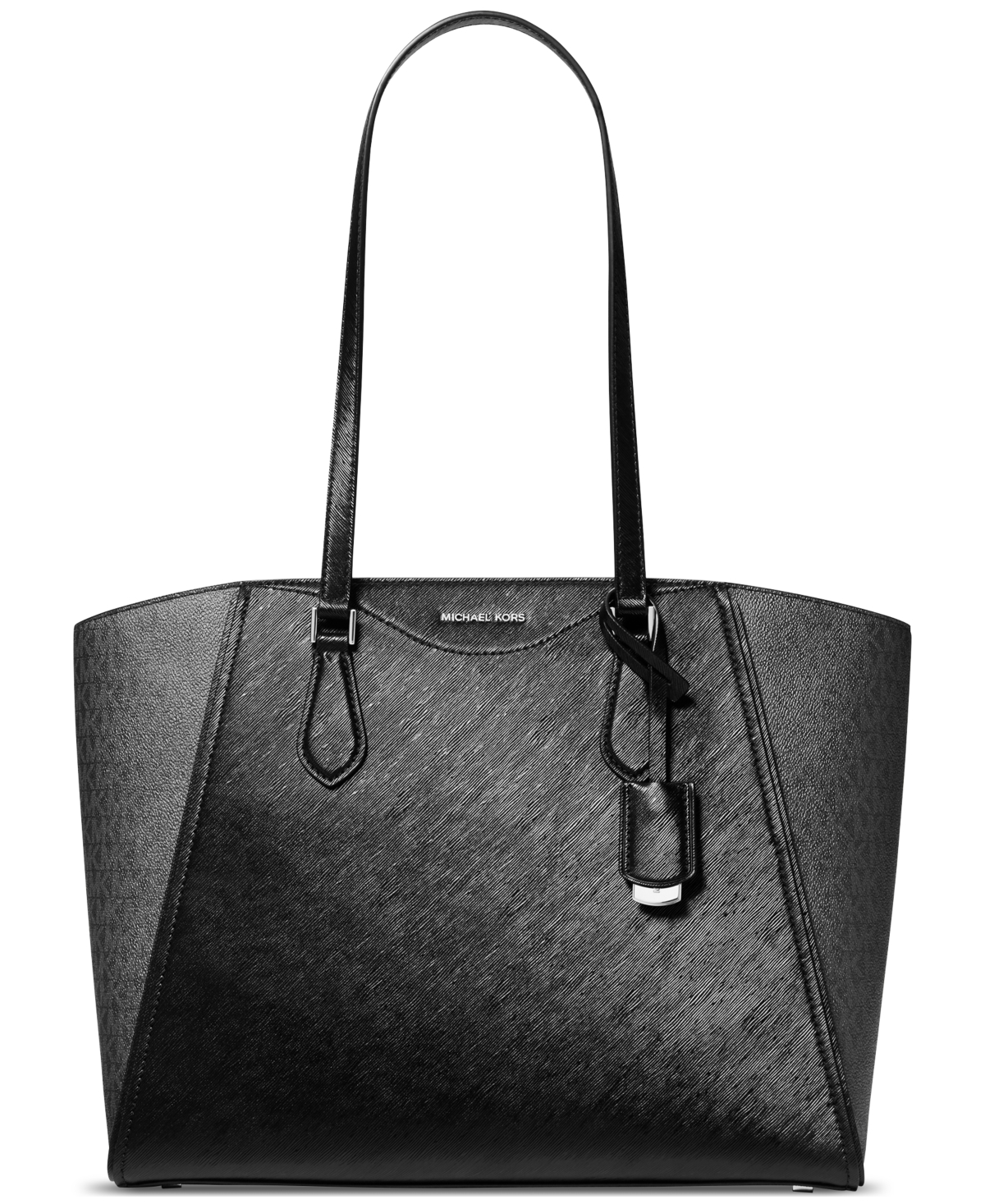 Click here for Michael Kors Taryn Large Leather Tote bag - Black prices