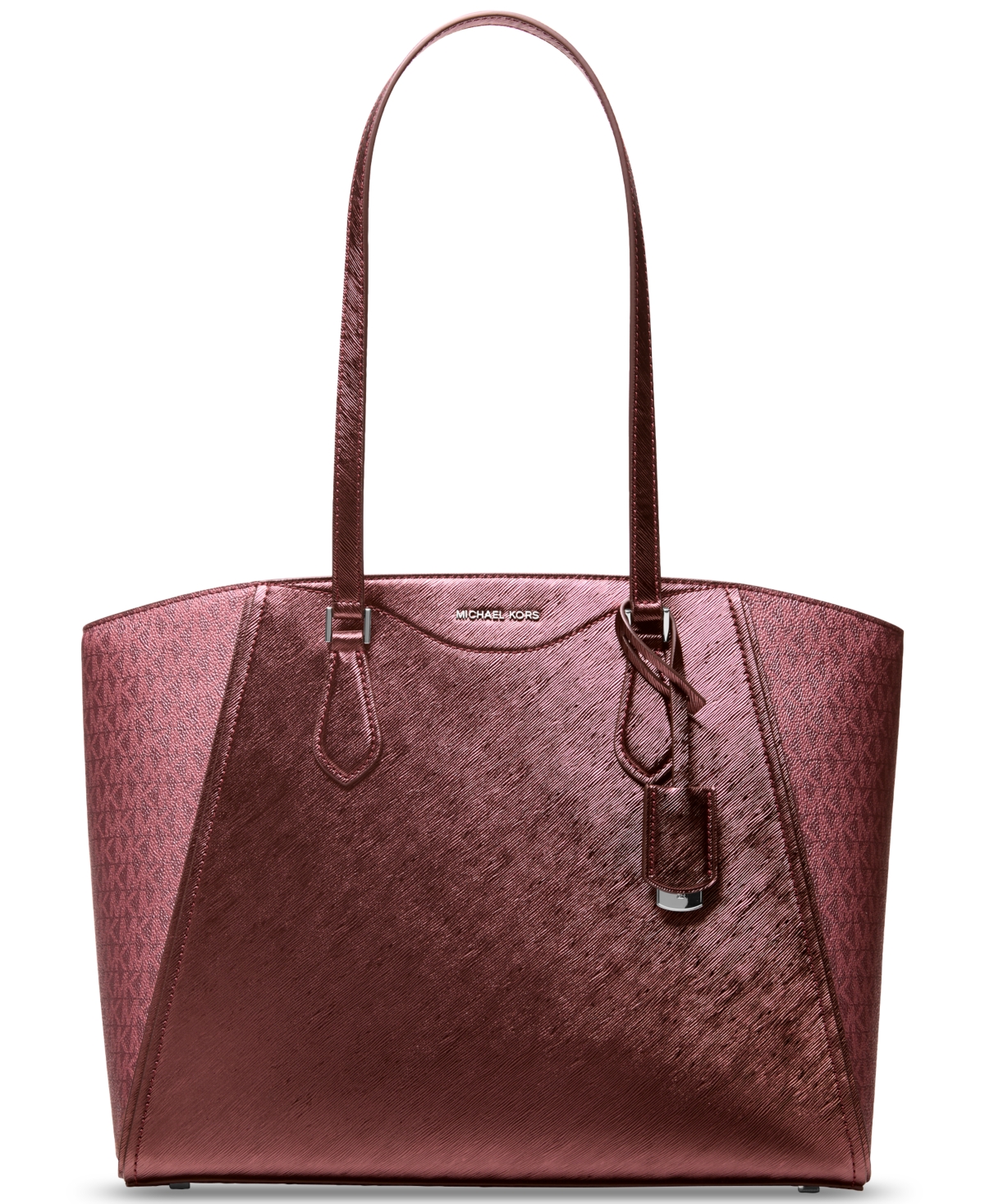 Click here for Michael Kors Taryn Large Leather Tote bag - Oxbloo... prices