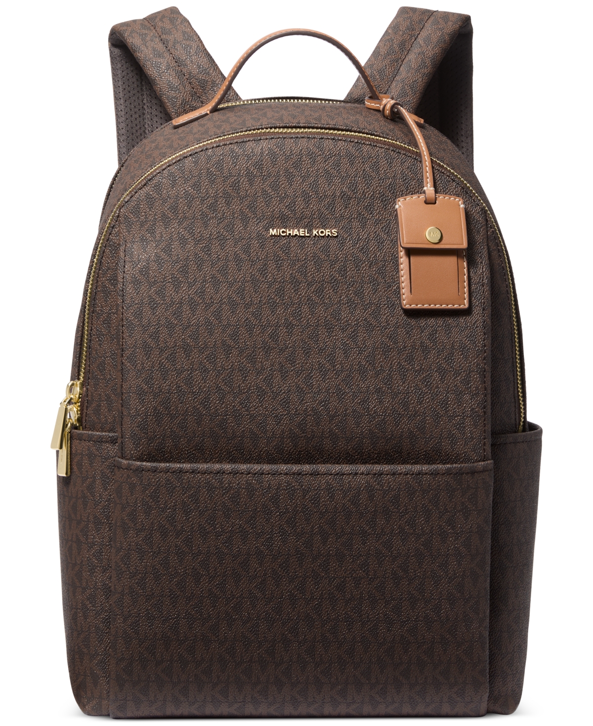 Click here for Michael Kors Sable Small Logo Multifunction Backpa... prices