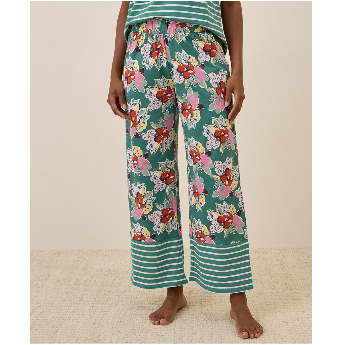 Click here for Pact Womens Organic Cotton Staycation Sleep Pant -... prices