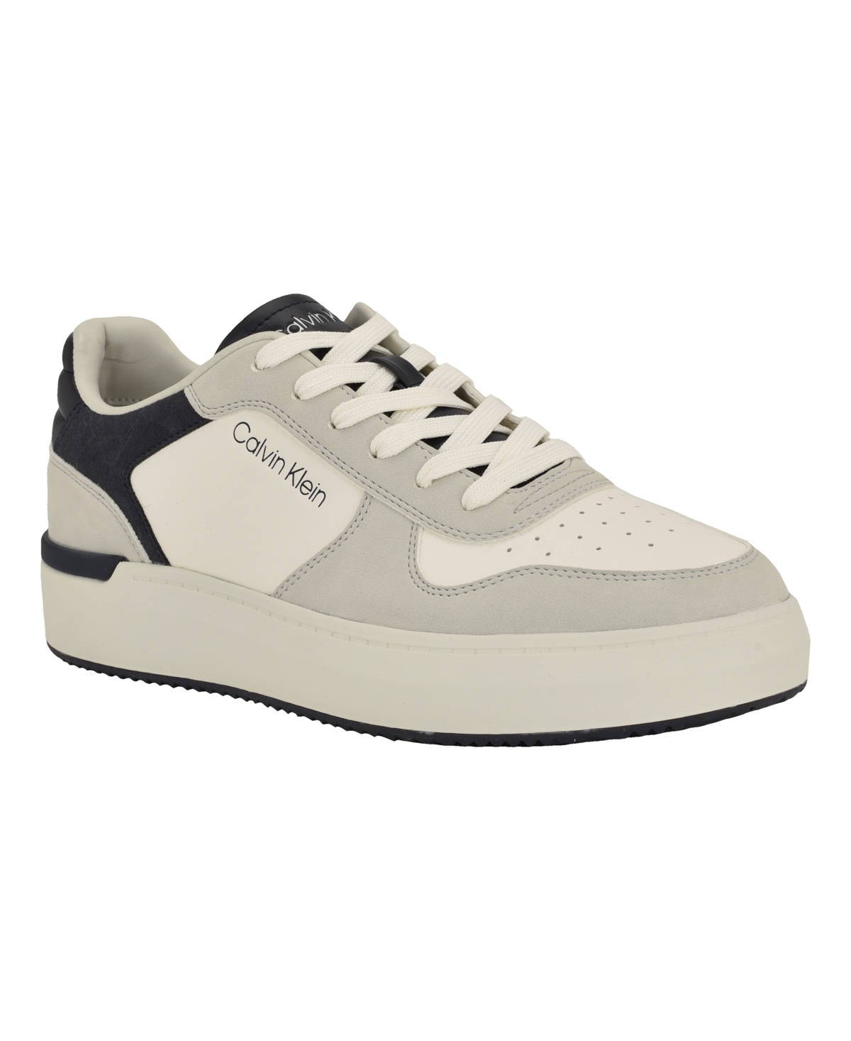 Click here for Calvin Klein Mens Brayton Casual Lace Up Sneakers... prices