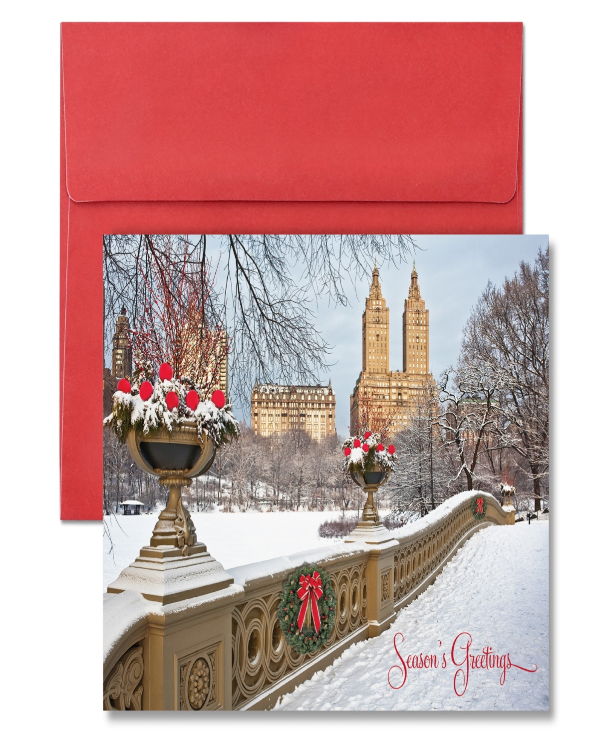 Click here for Masterpiece Studios Bow Bridge Holiday Boxed Cards prices