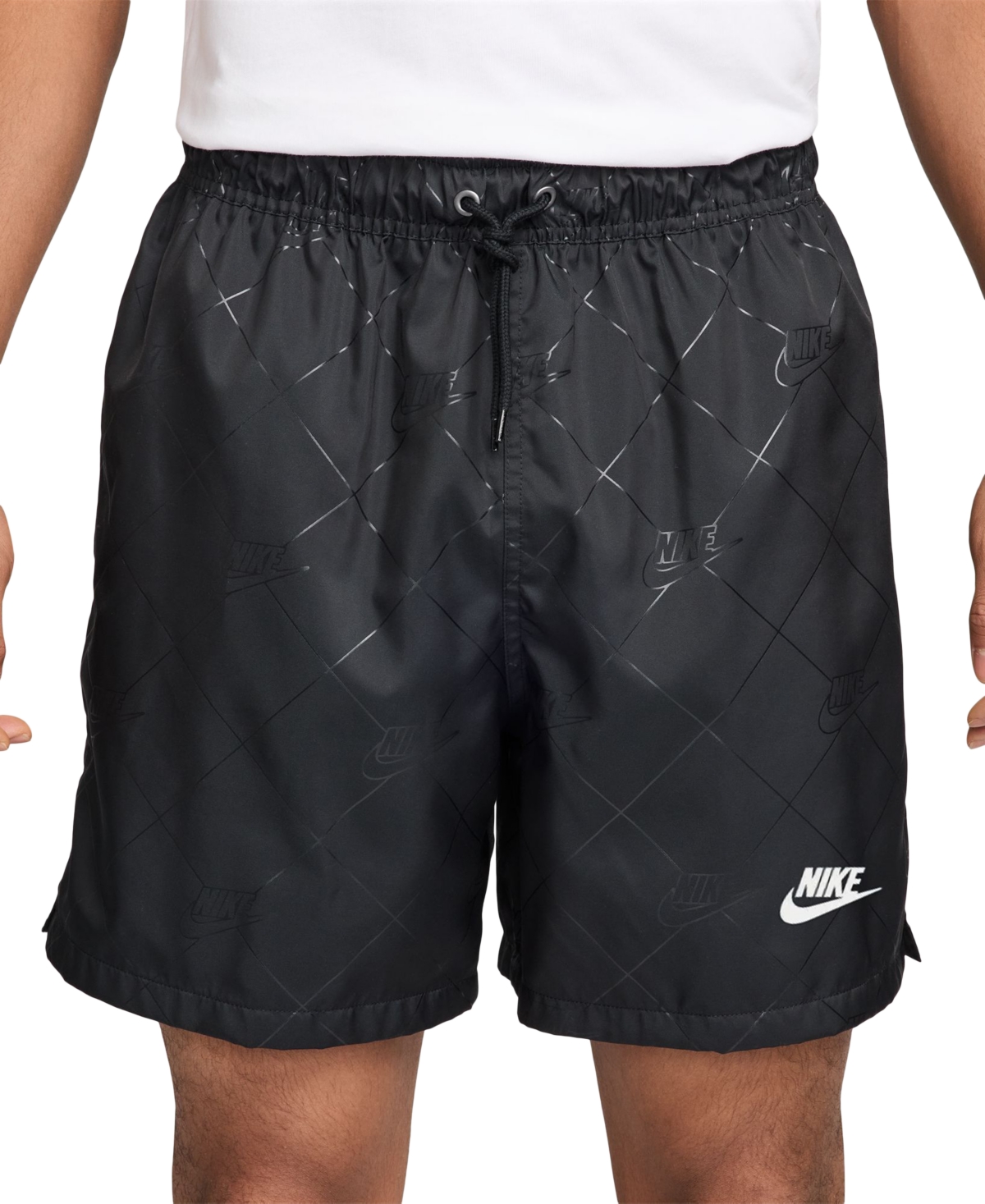 Click here for Nike Mens Sportswear Club Woven Flow Shorts - Blac... prices