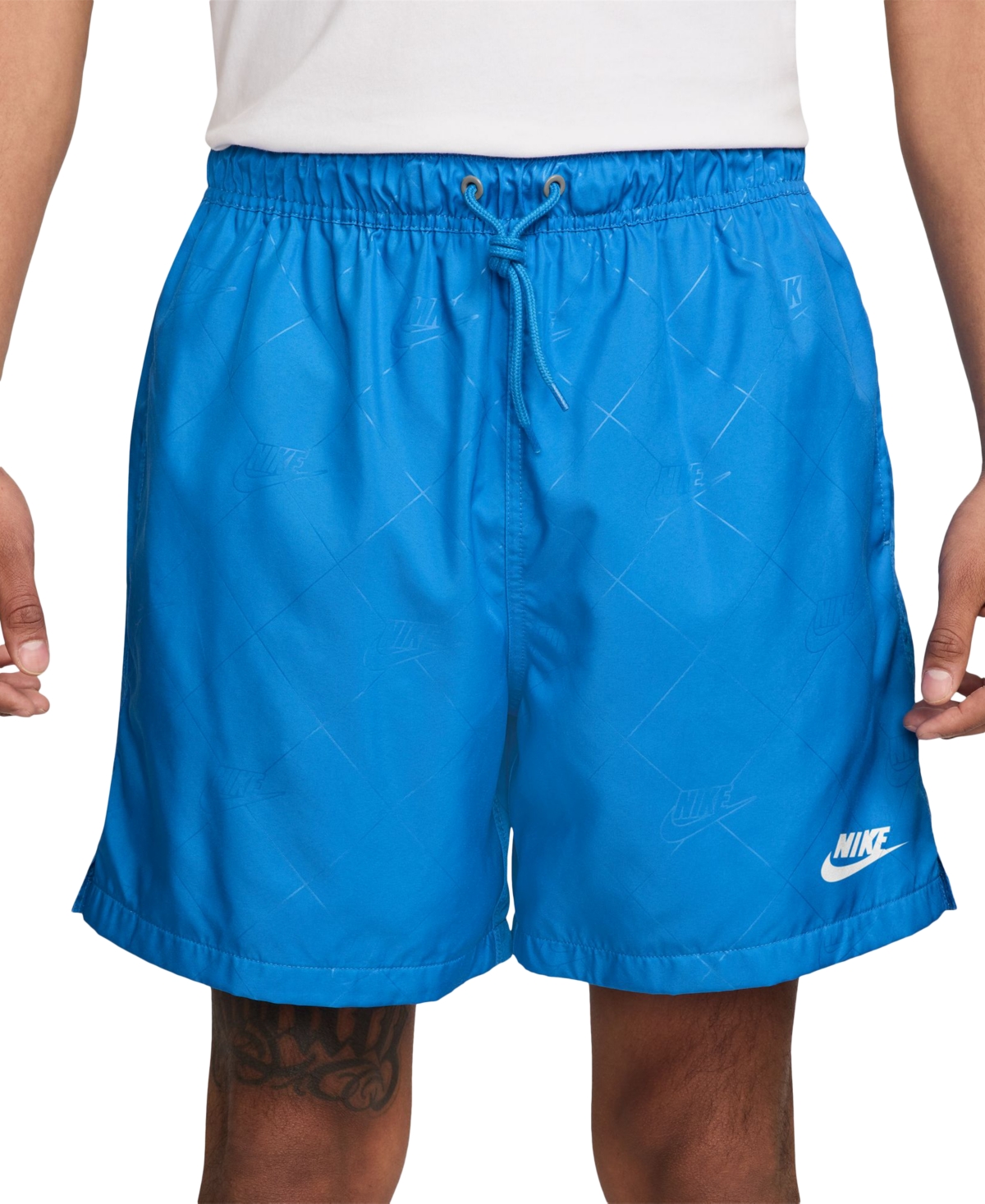 Click here for Nike Mens Sportswear Club Woven Flow Shorts - Lt P... prices
