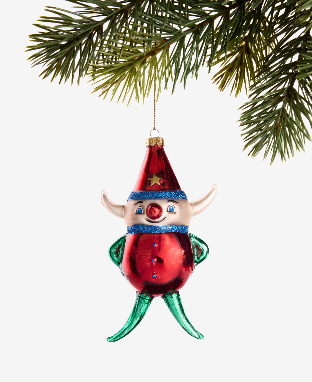 Click here for Macys Thanksgiving Day Parade 2025 Glass Elf Ornam... prices
