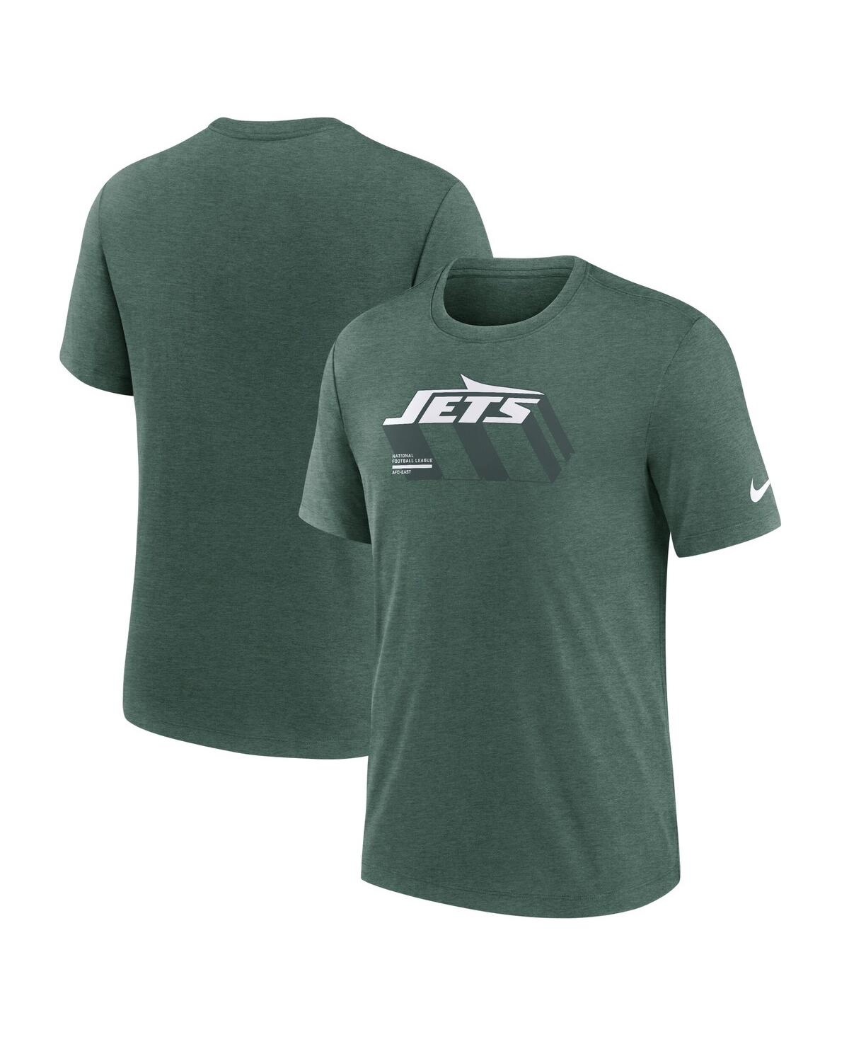 Click here for Nike Mens Heather Green New York Jets Long Pass Tr... prices
