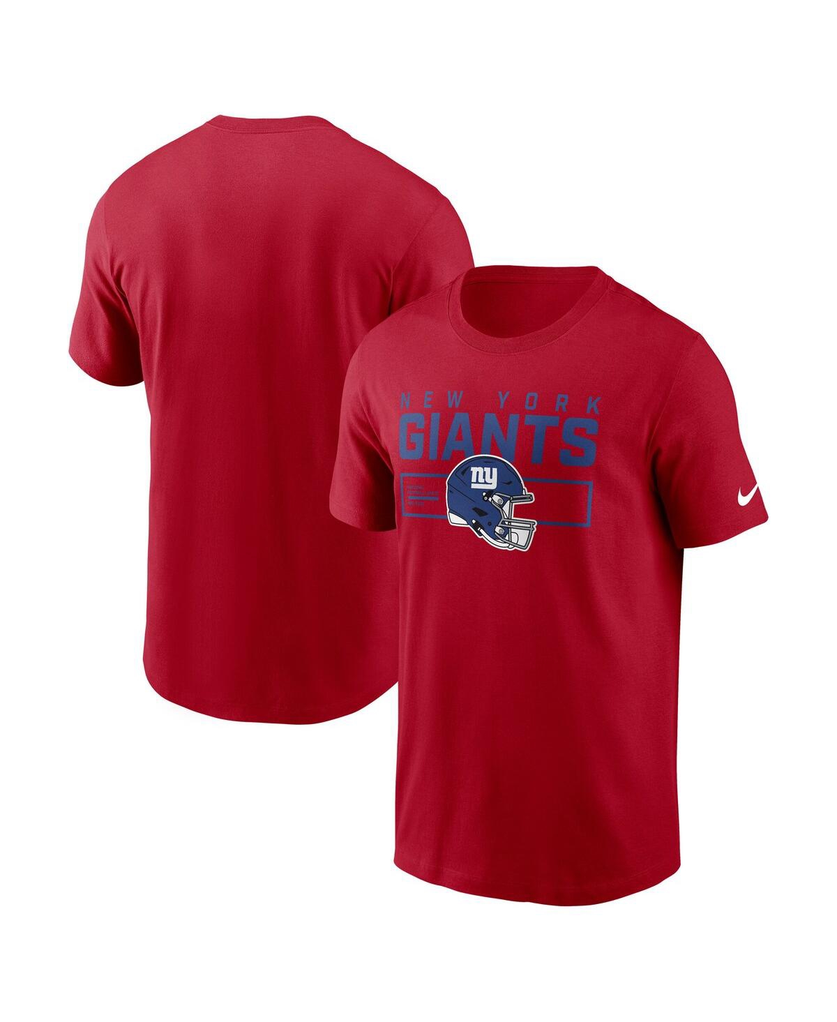 Click here for Nike Mens Red New York Giants Primetime Helmet Ess... prices