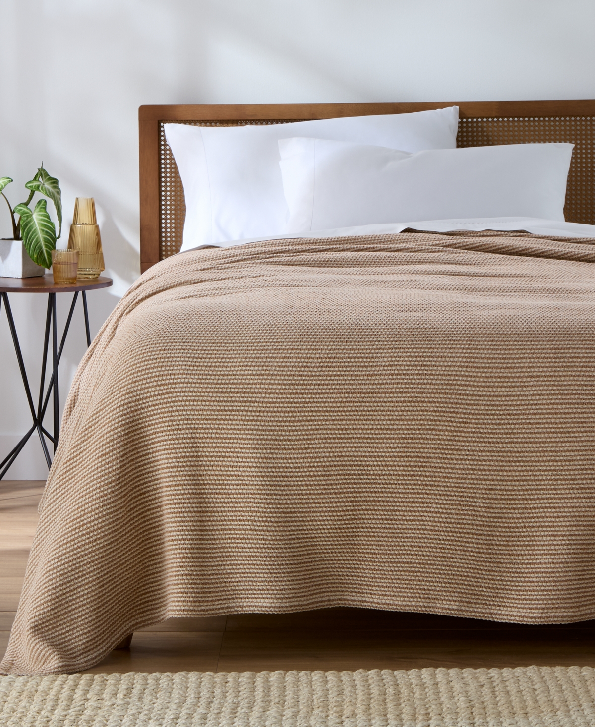 Click here for Oake Striped Woven Blanket  Full/Queen  Exclusivel... prices