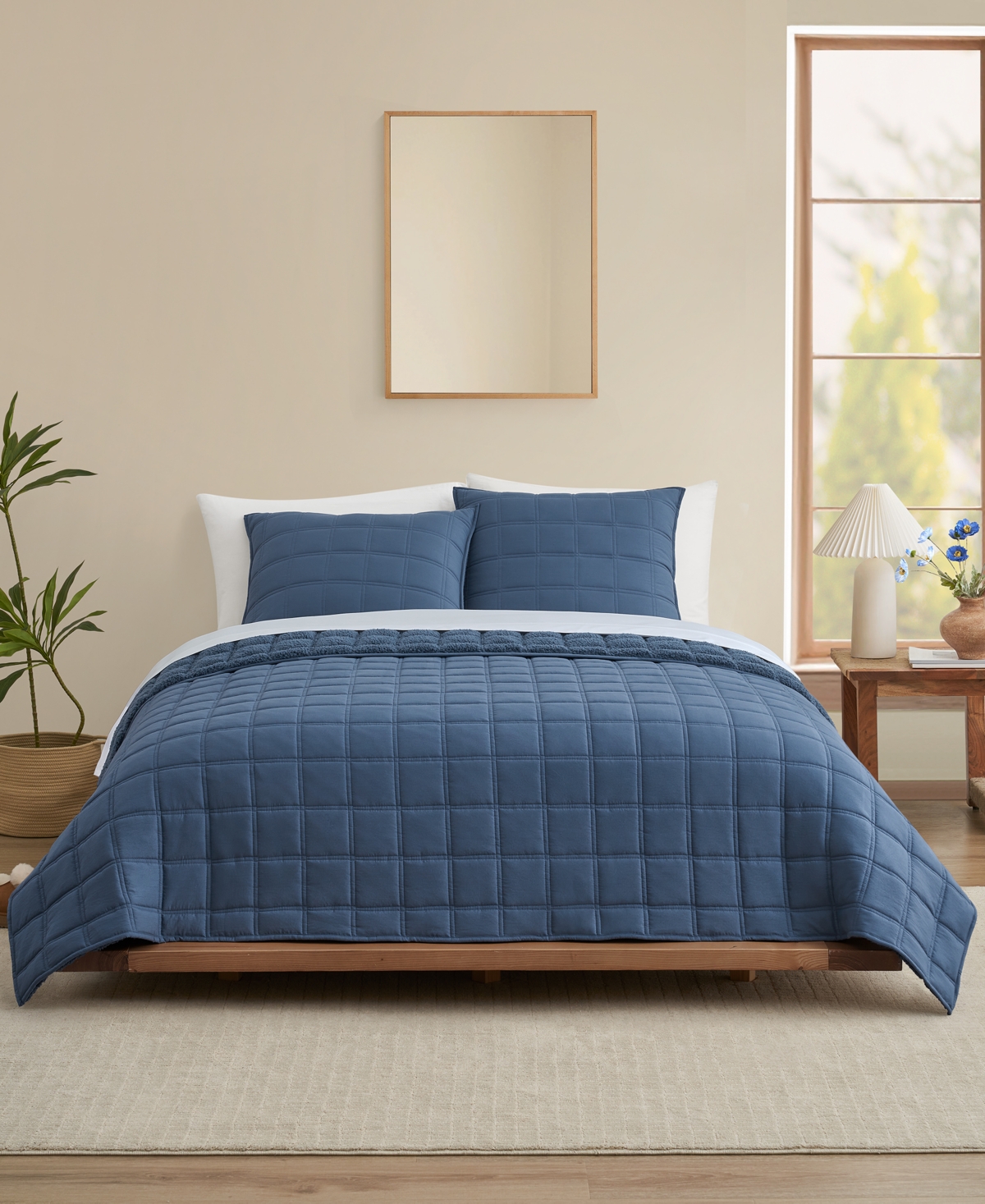 Click here for Ugg Gizelle 3-Pc. Quilt Set  Full/Queen - Dark Wav... prices