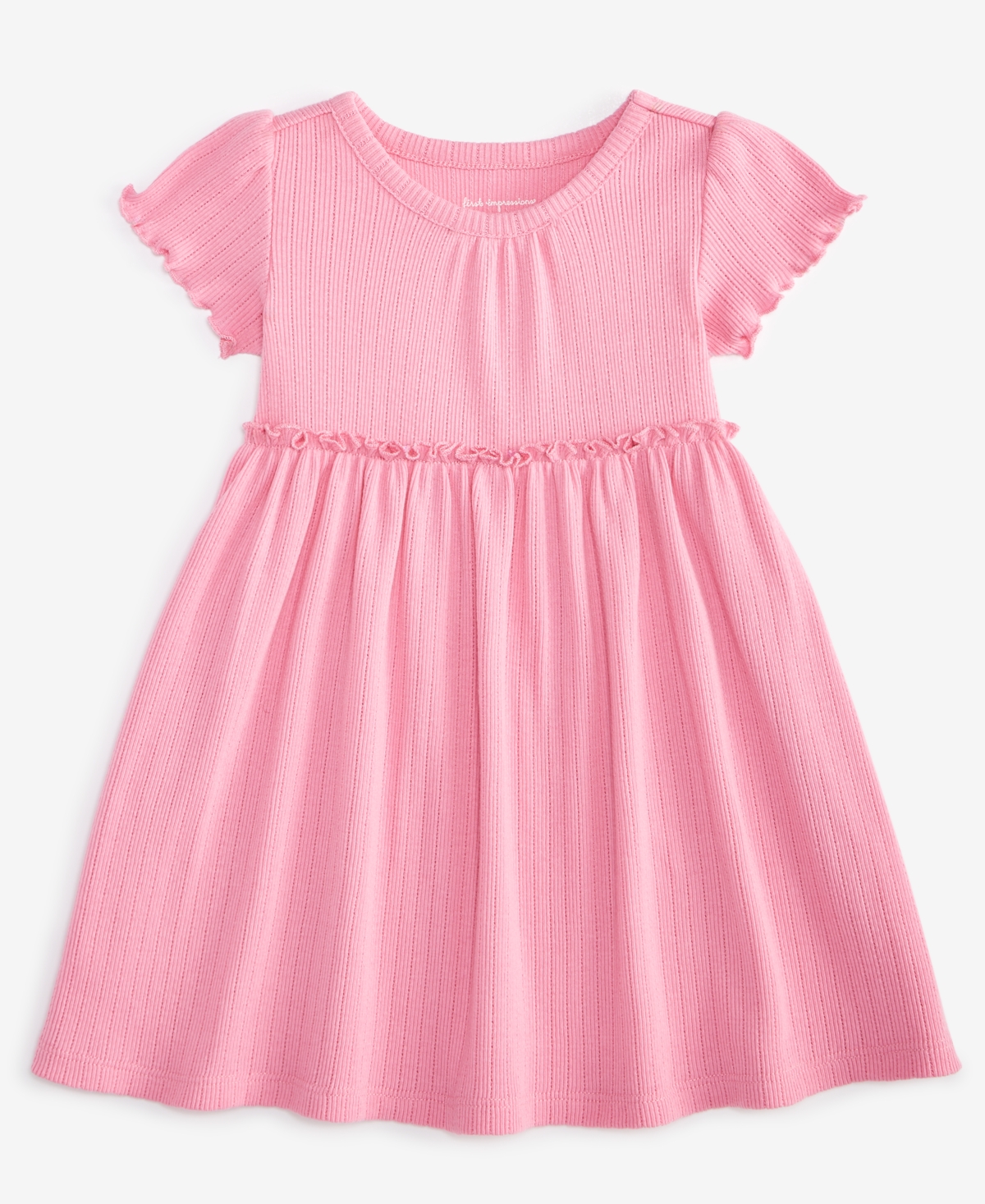Click here for First Impressions Baby Girls Short-Sleeve Solid Po... prices
