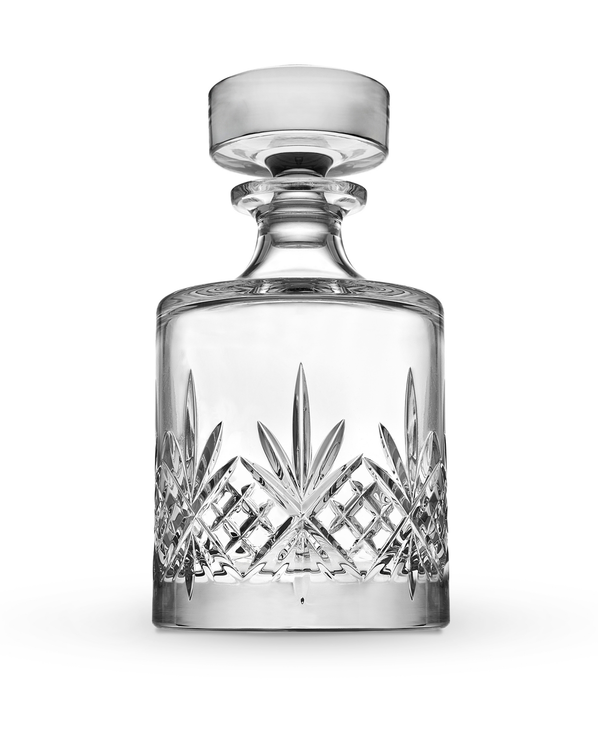 Click here for Godinger Dublin Round Whiskey Decanter - Clear prices