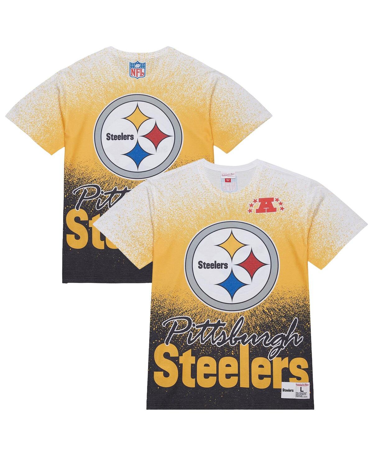 Click here for Mitchell & Ness Mens White Pittsburgh Steelers Tea... prices