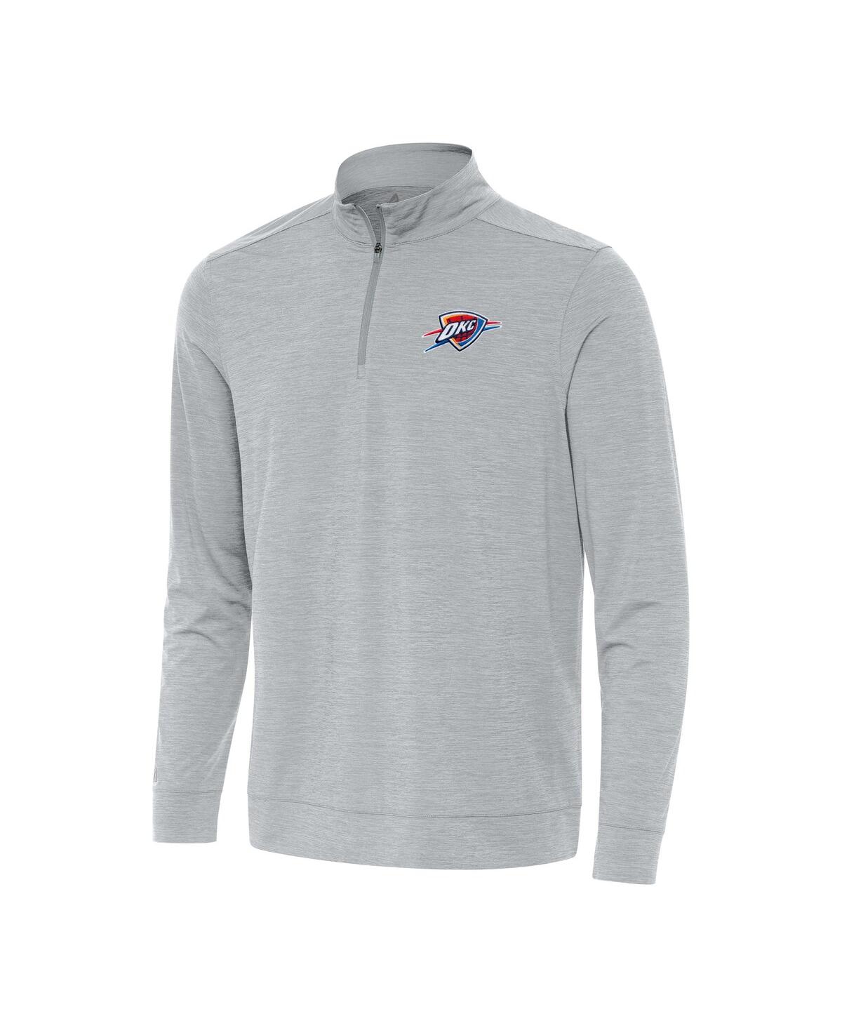 Click here for Antigua Mens Heather Gray Oklahoma City Thunder Br... prices