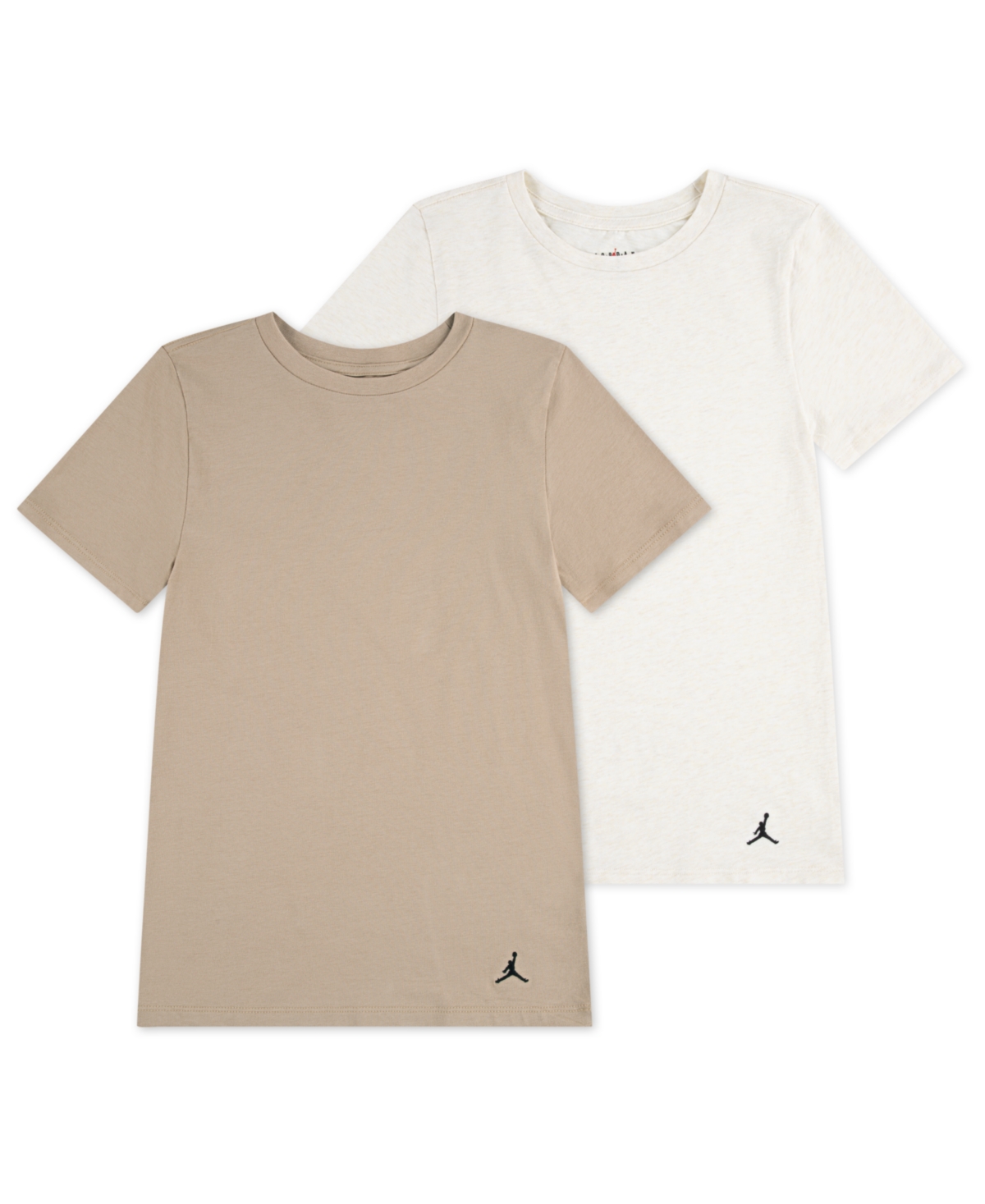 Click here for Jordan Big Boys Flight Base T-shirt  Pack of 2 - H... prices