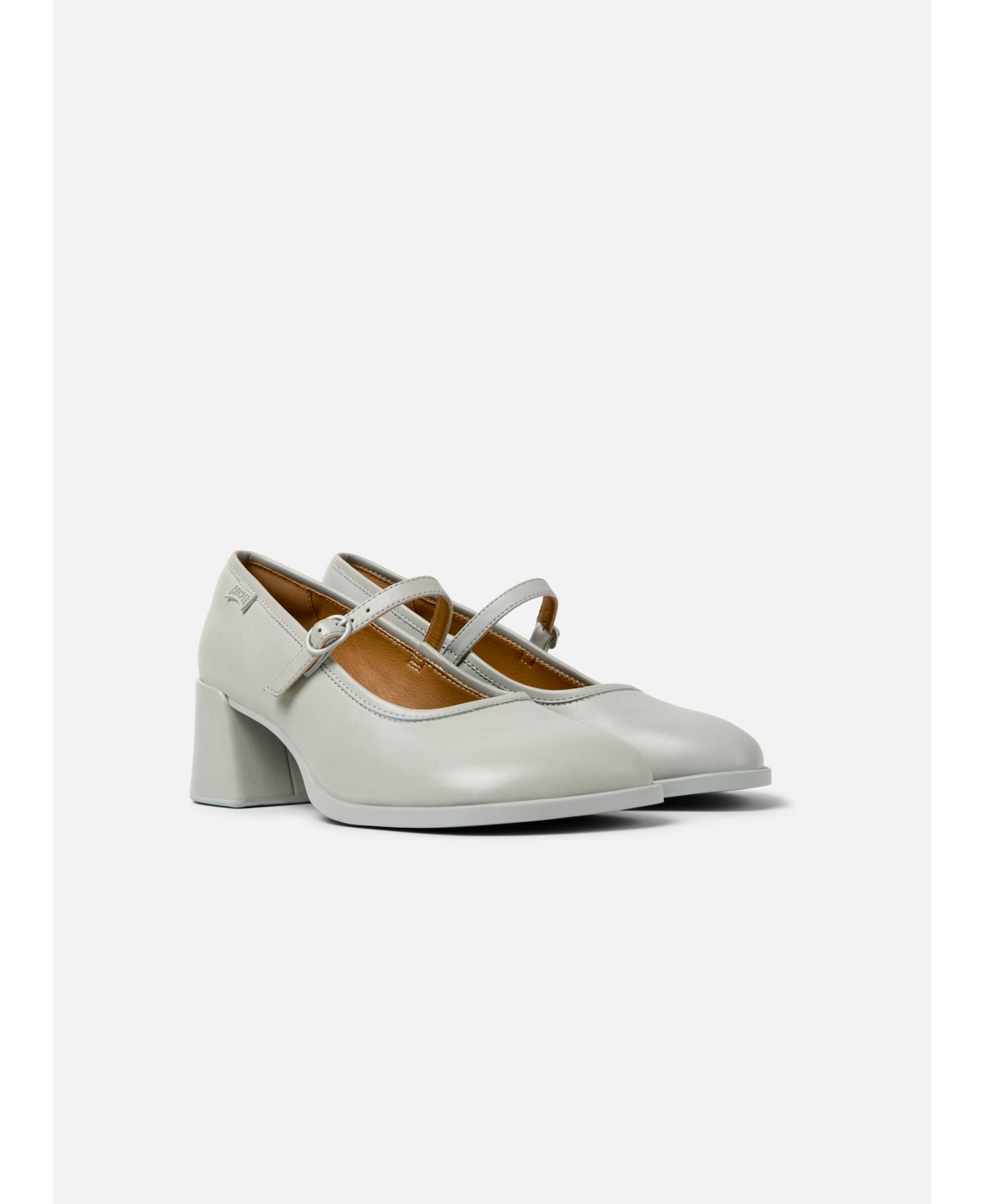 Click here for Camper Kora Leather Shoes - Grey prices