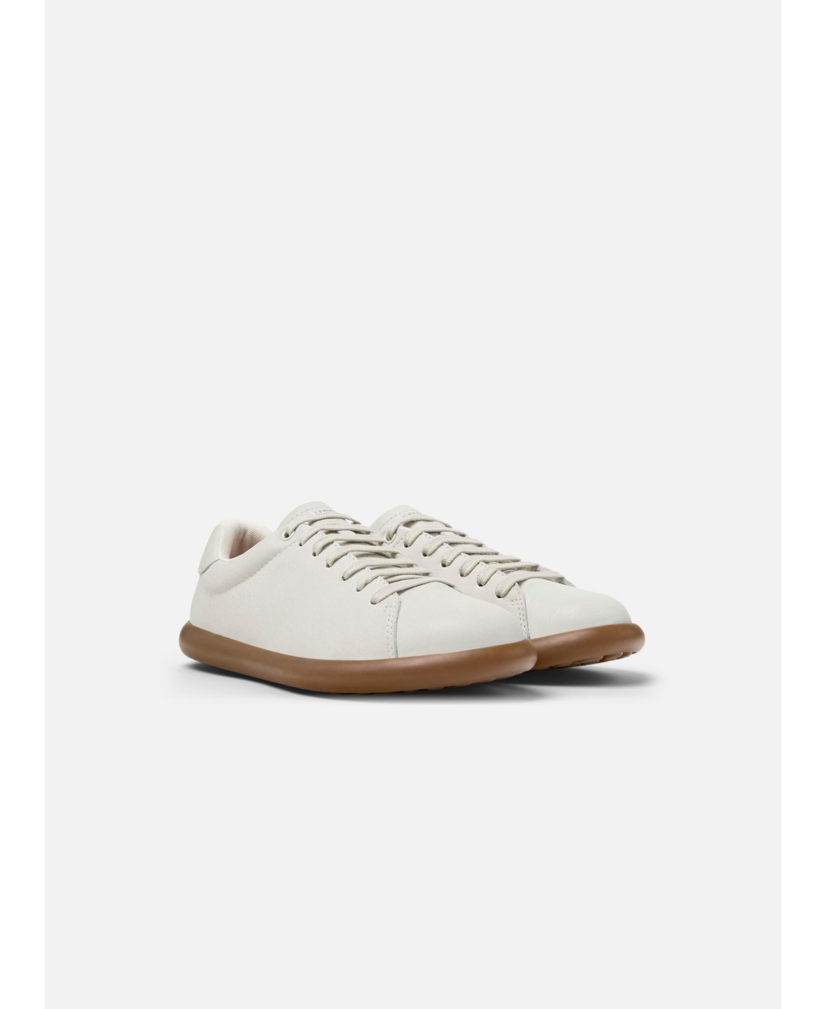 Click here for Camper Pelotas Soller Leather Shoes - Natural whit... prices
