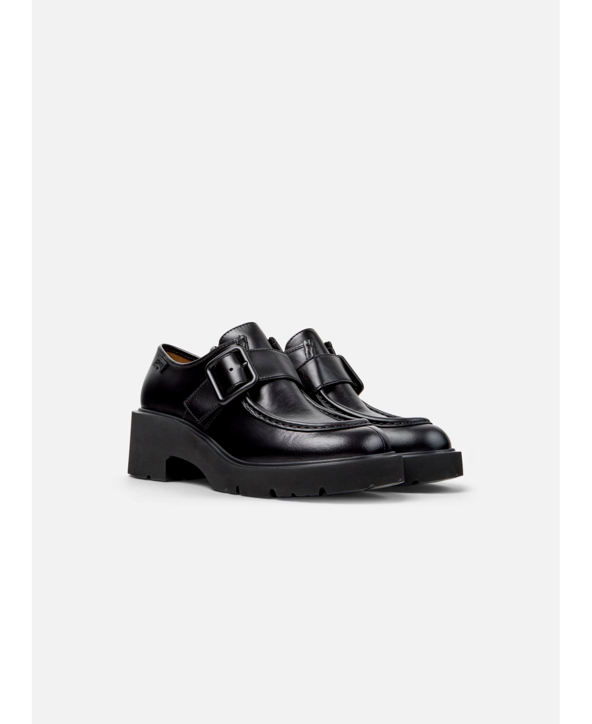 Click here for Camper Milah Leather Shoes - Black prices