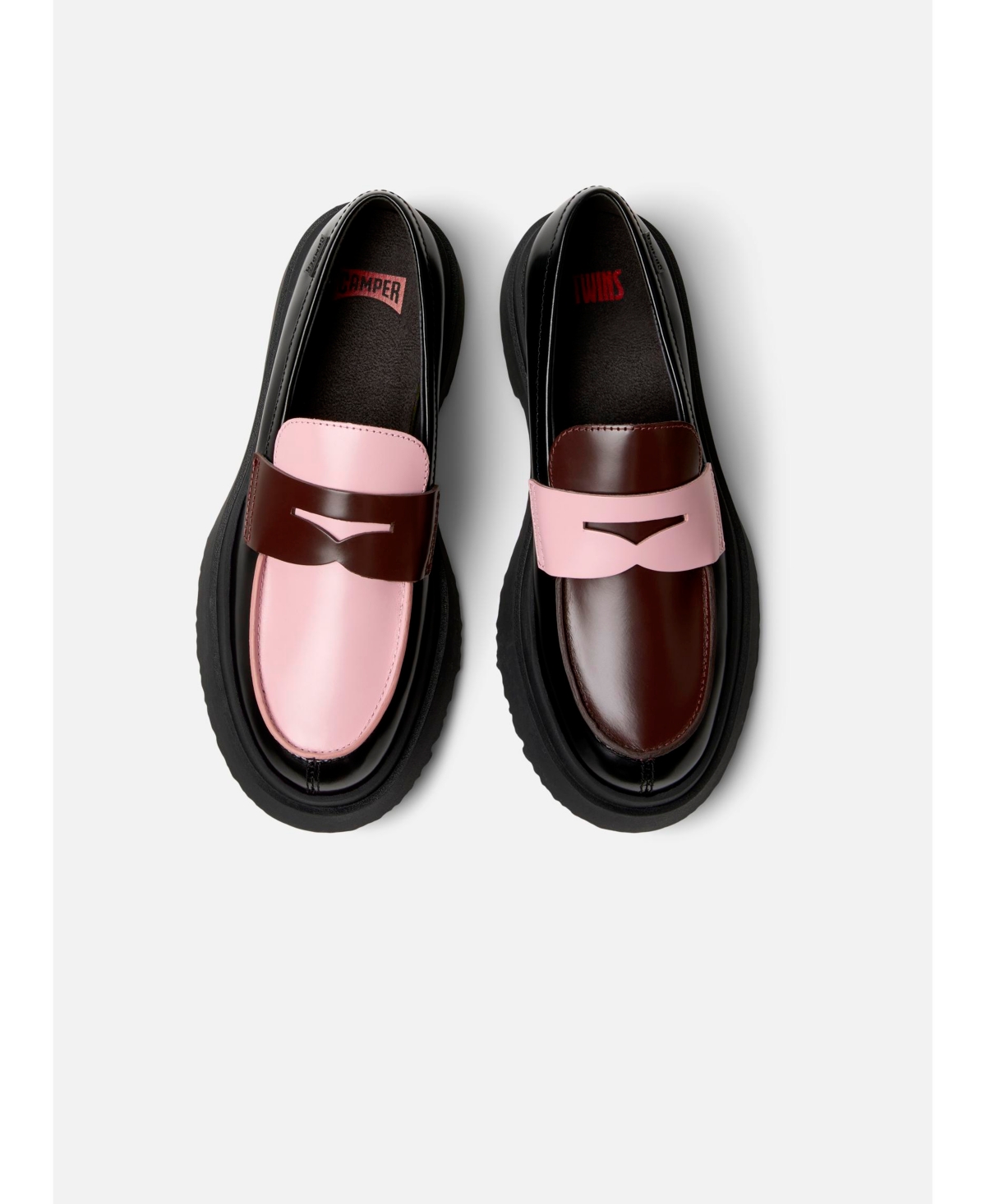 Click here for Camper Tws Walden Leather Moccasin - Pink prices