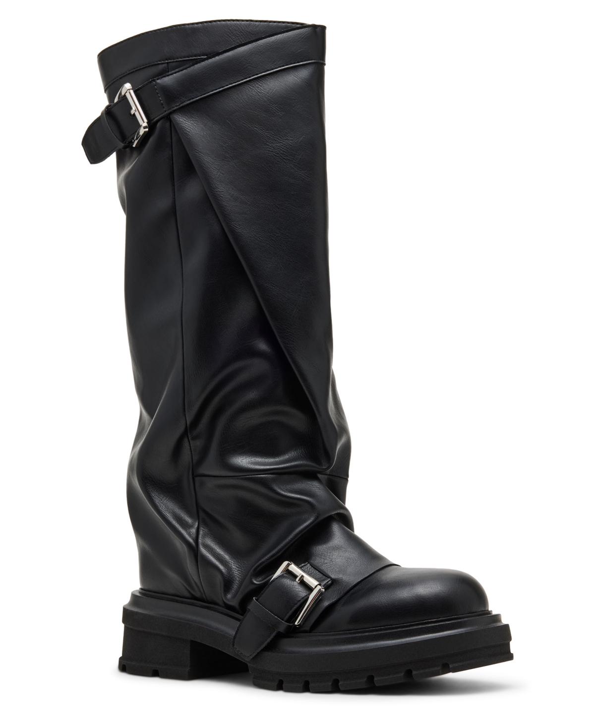 Click here for Madden Girl Womens Restore Knee-High Slouchy Lug-S... prices