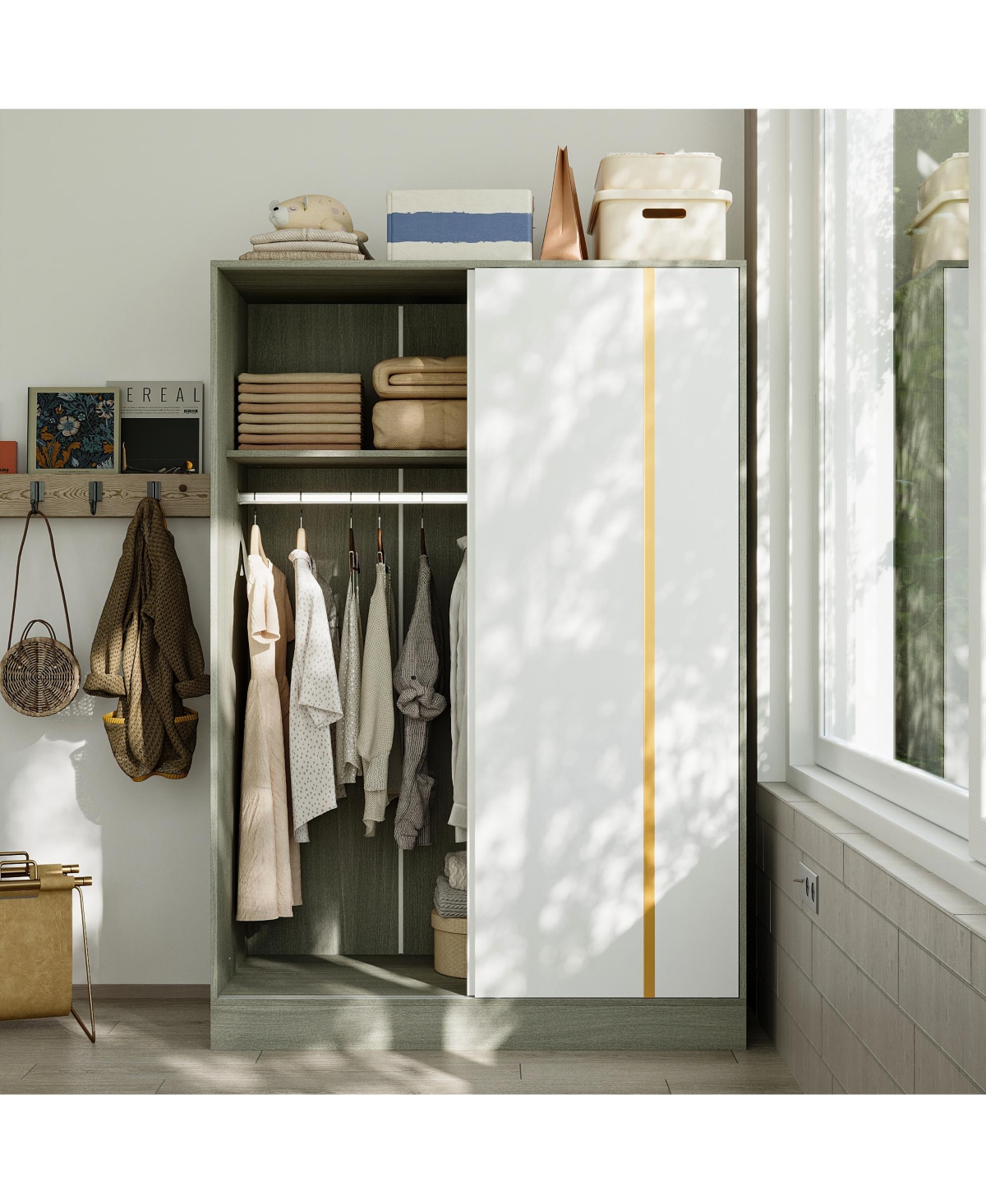 Click here for Modern high-quality grey wood color sliding door w... prices
