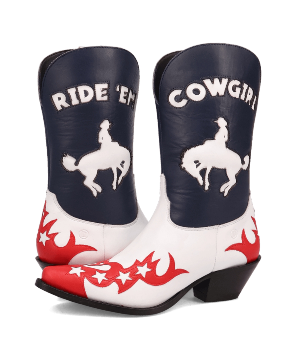 Click here for Dingo Womens Cowgirl Leather Boot - Multi prices