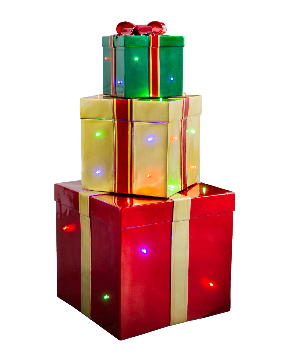 Click here for Balsam Hill Outdoor Stackable Lighted Christmas Gi... prices
